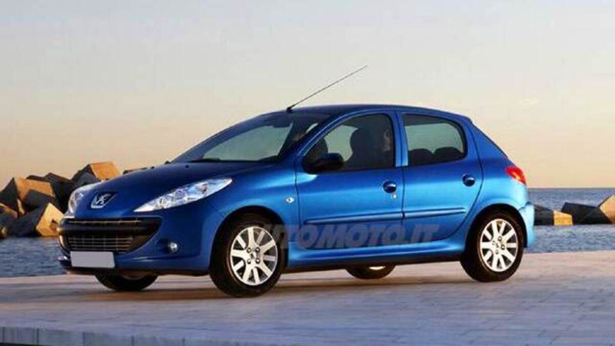 Peugeot 206 60CV 5p. Generation ECO GPL: prezzo e scheda tecnica ...