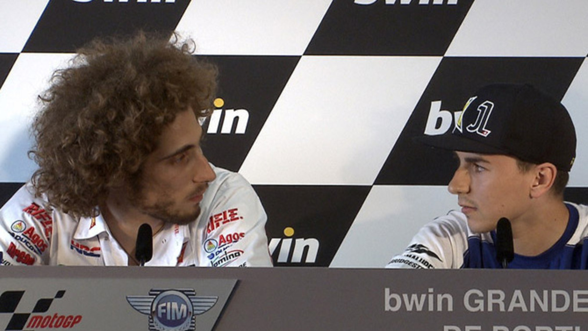 Lorenzo contro Simoncelli, all'Estoril va in scena il far west ...
