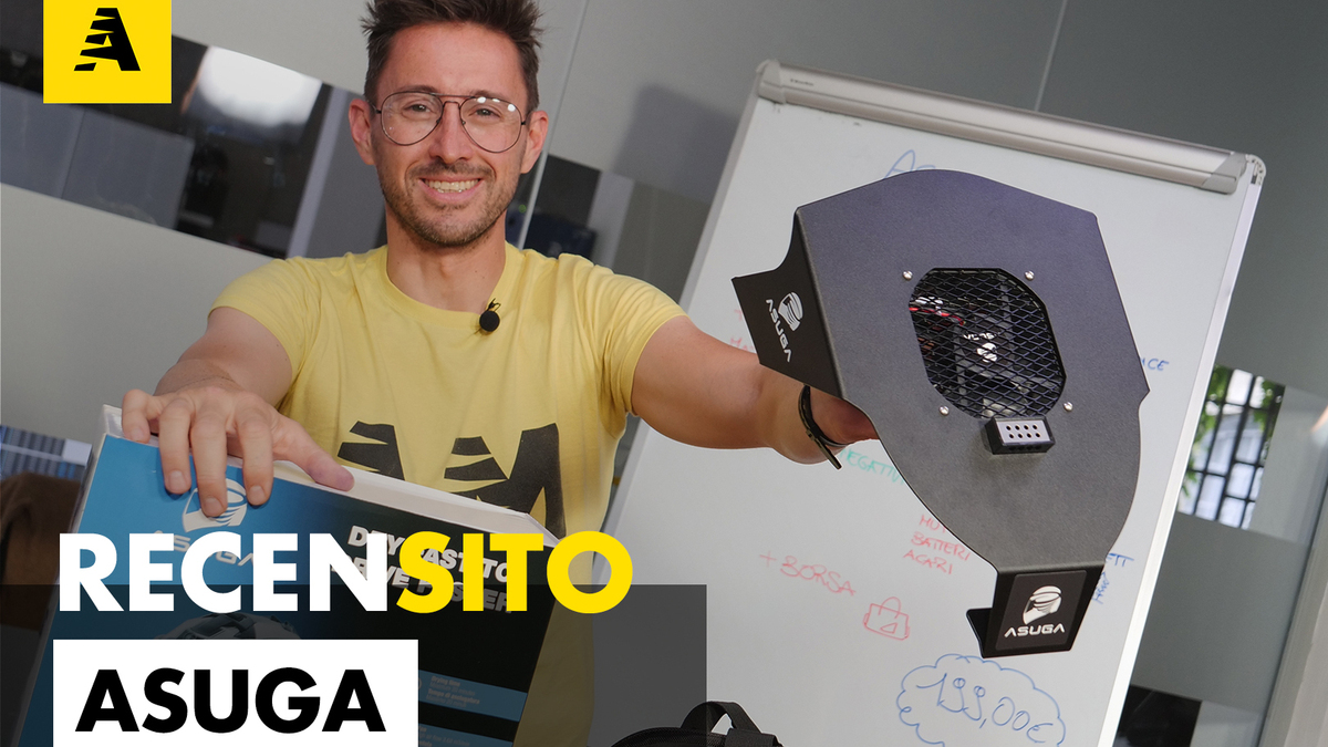 Asuga. Il dispositivo per asciugare e igienizzare il casco! Recensione ...
