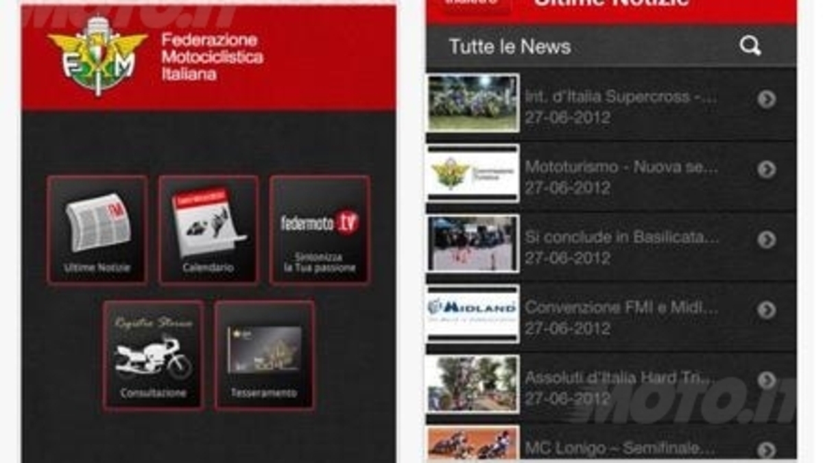 FMI lancia la sua app per smartphone - News - Moto.it