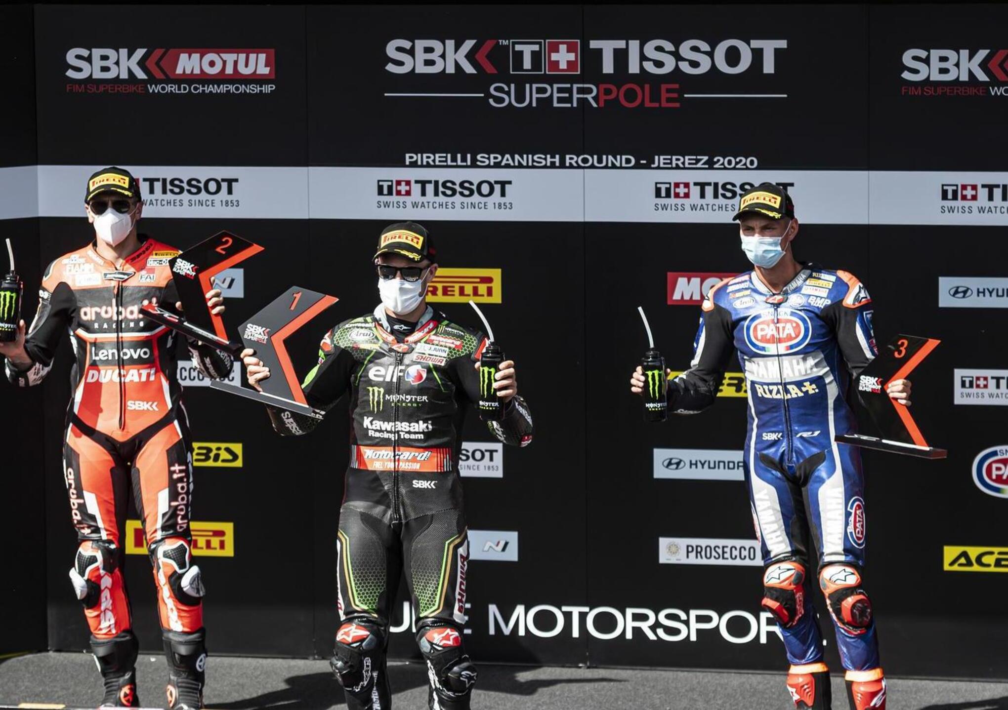 SBK 2020. Rea domina la Superpole Race a Jerez - Superbike - Moto.it