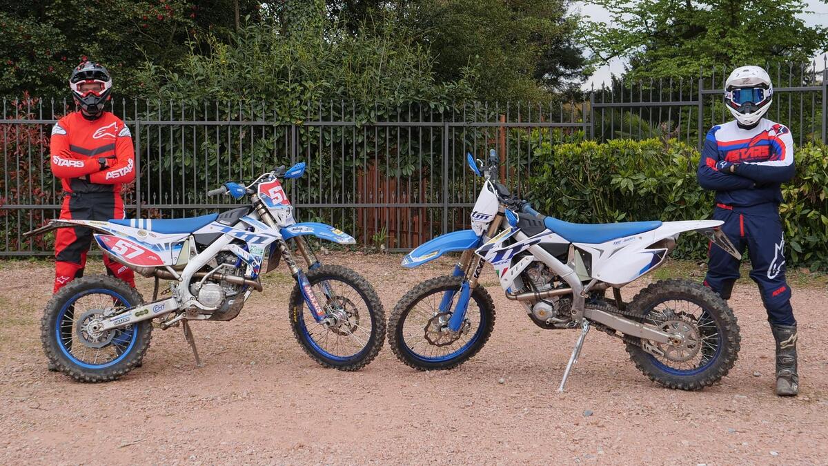 Prova TM Racing EN 300 Fi 4T 2021 TEST: la moto di serie e....quella ...