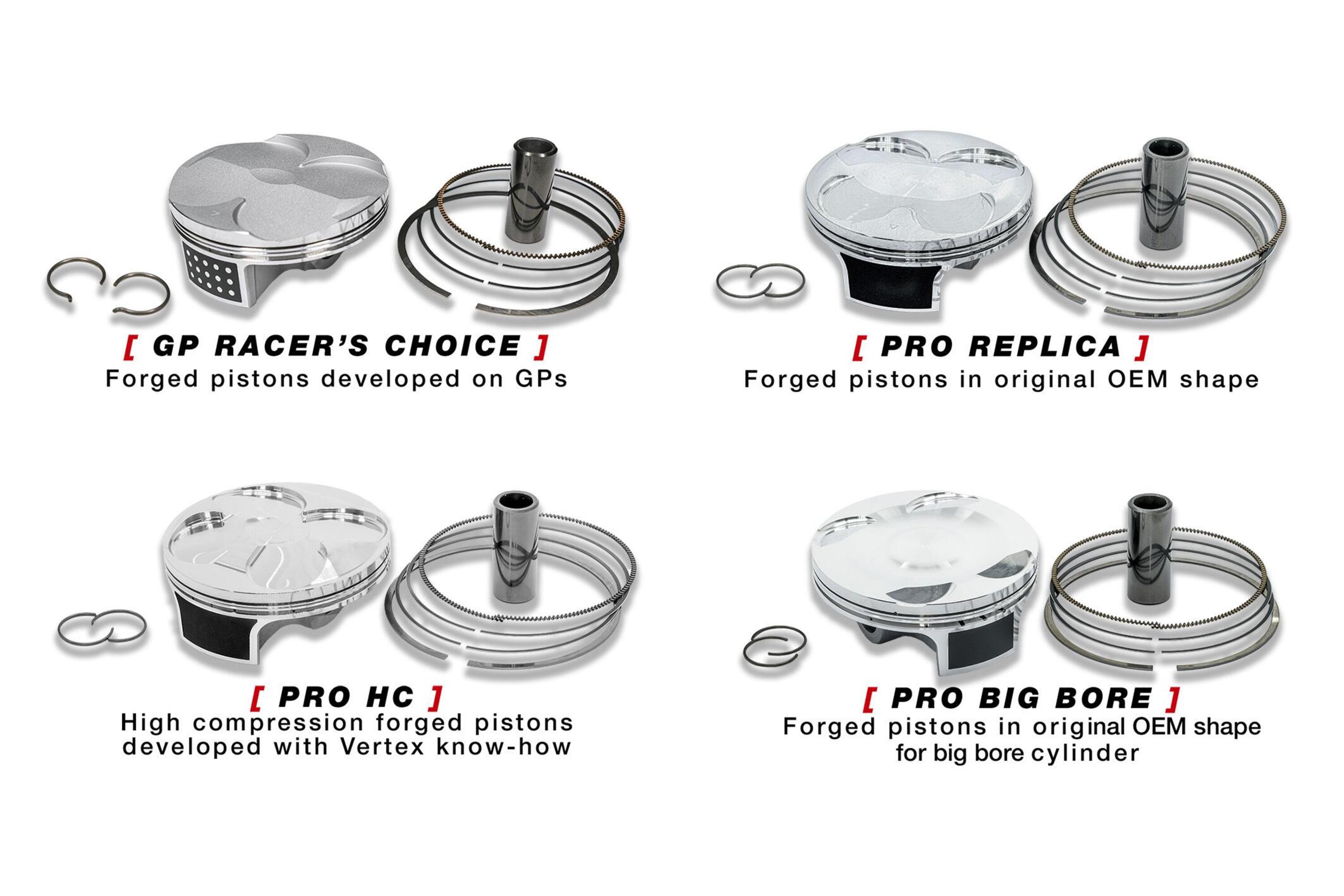 Vertex Pistons: pistoni 4T Offroad - Accessori - Moto.it