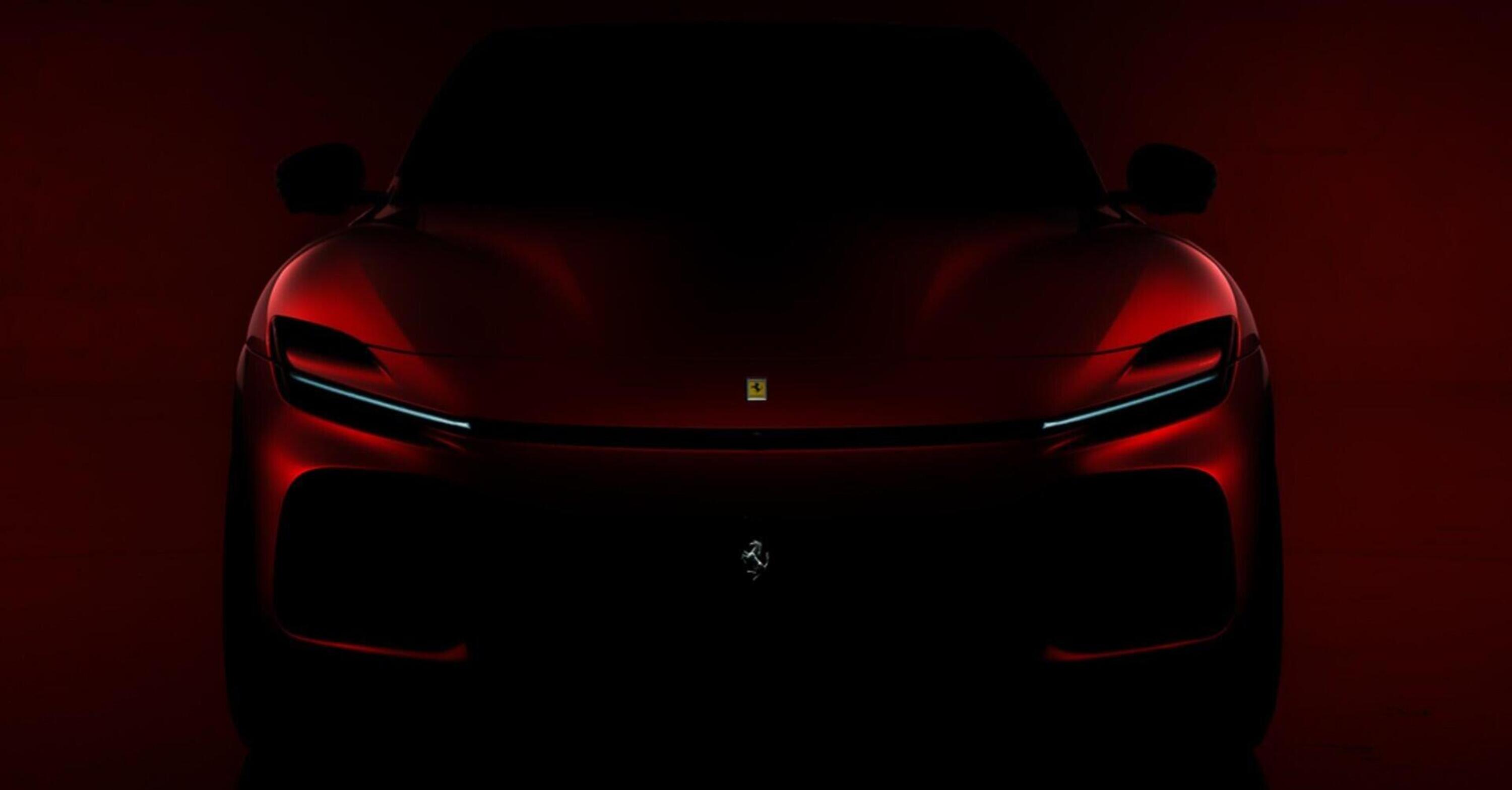Ferrari Purosangue: ecco il teaser ufficiale del primo SUV della storia ...