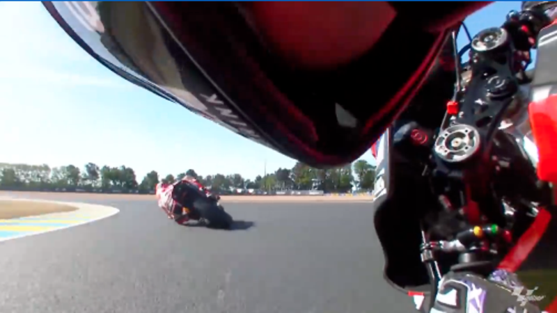 [VIDEO] La shoulder cam per la MotoGP di Le Mans è la cosa più bella ...