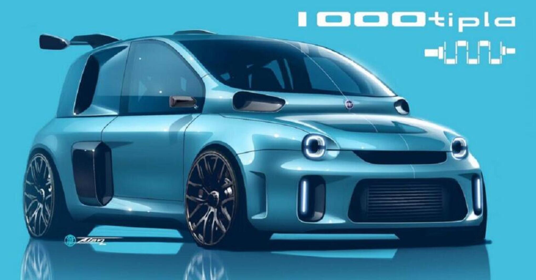 Fiat Multipla, anzi 1000tipla: su base Corvette e con 1000 cavalli ...