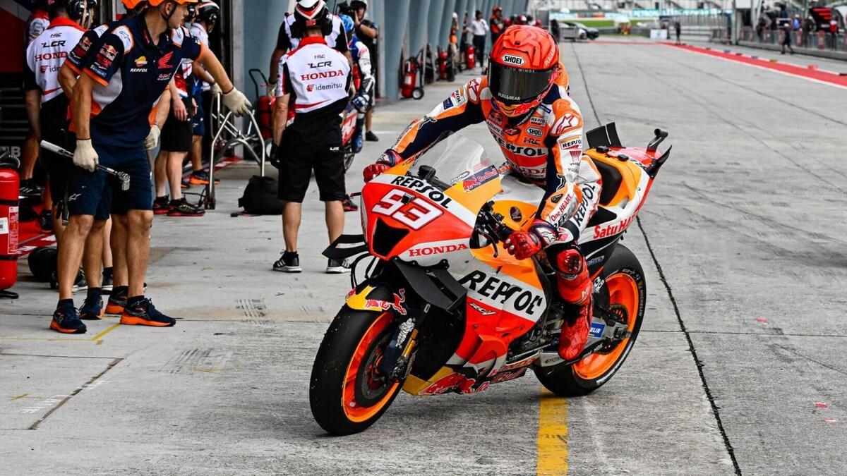 MotoGP 2022. GP della Malesia. Marc Marquez: "Se avessi il motore come Ducati andrei da solo ...