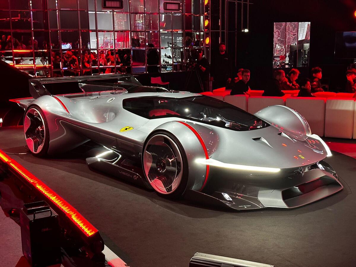 La Ferrari Vision Gran Turismo va oltre in tutti i sensi: 1.356 CV ...