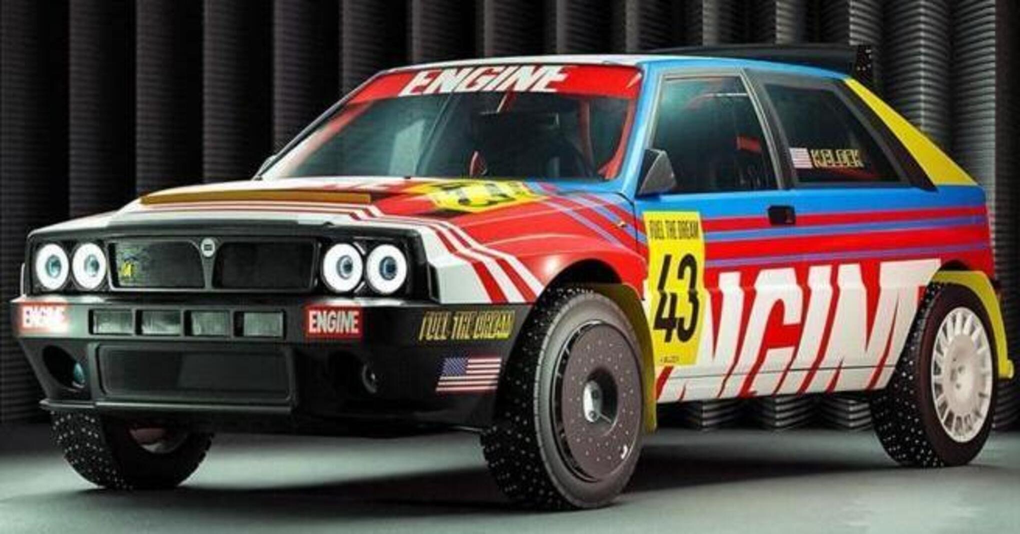 Una Lancia Delta Integrale per Ken Block - News - Automoto.it