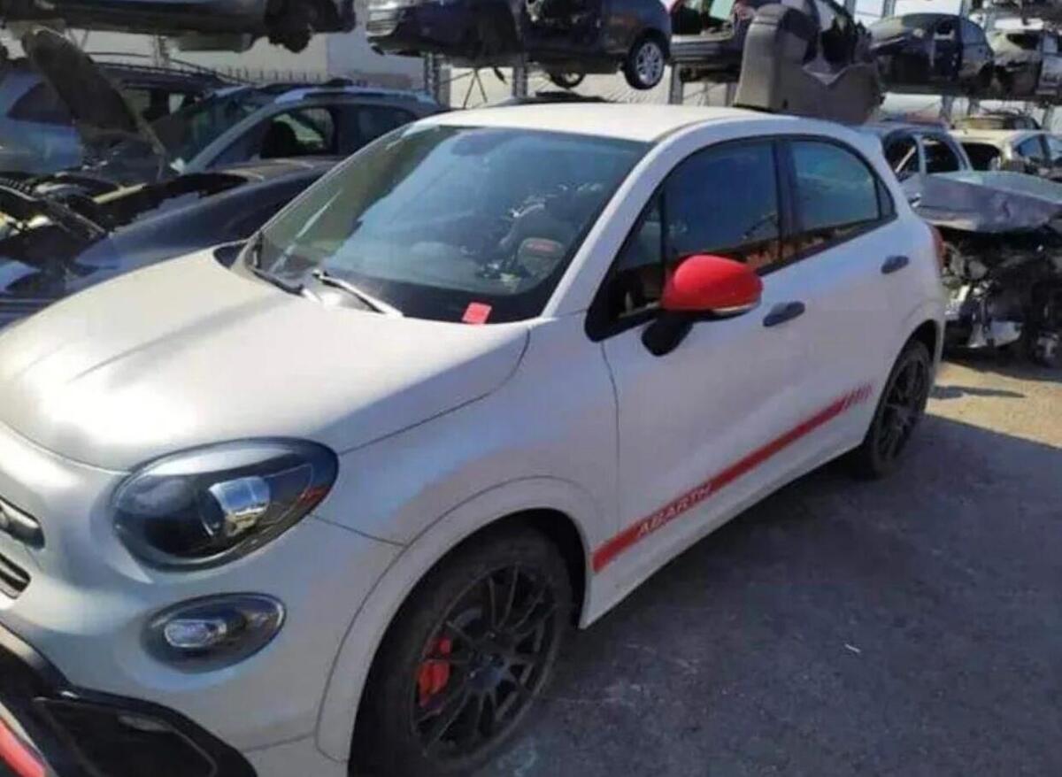 Abarth 500X: foto di un prototipo quasi completo. Sembra che FIAT ci ...