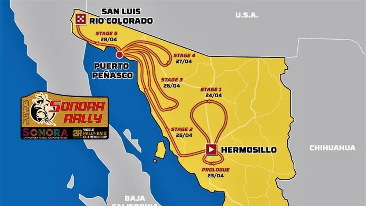 Rally-Raid. Sonora Rally D3. Sanders, GasGas, Imprendibile, Loeb, BRX ...