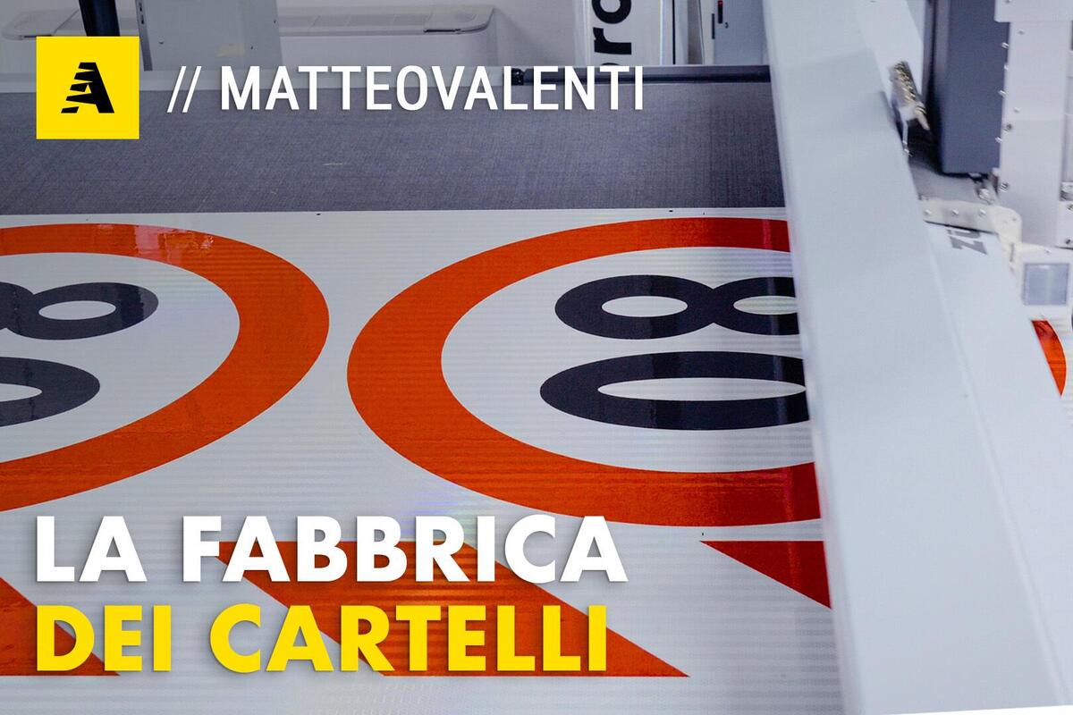 Come nascono i cartelli? I segreti della fabbrica dei segnali stradali ...