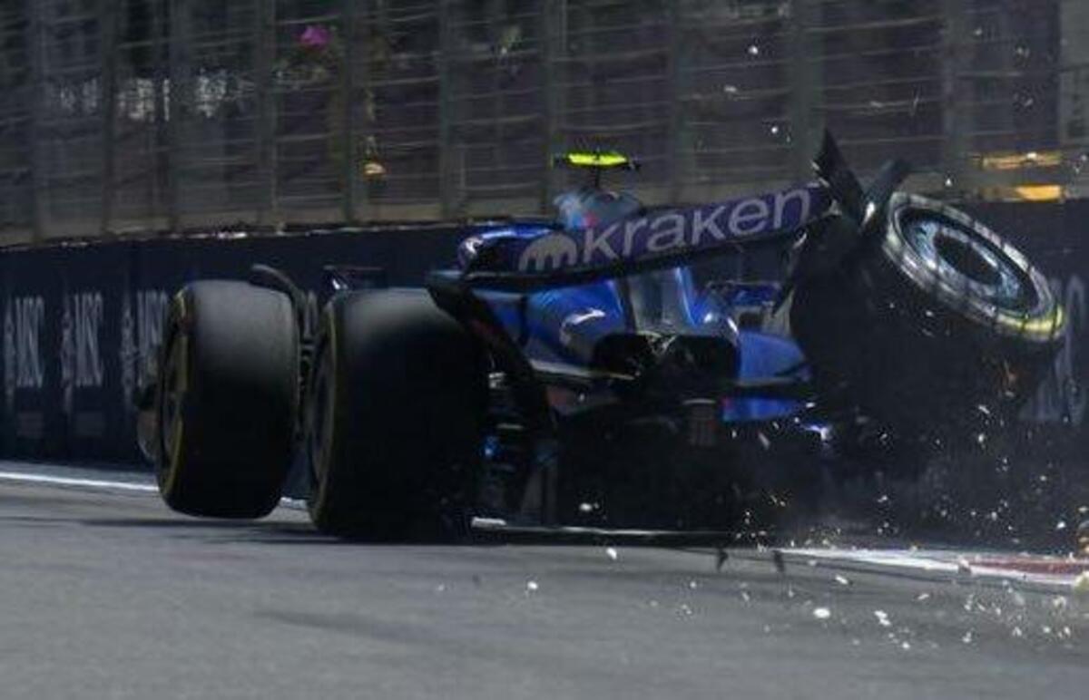 F1, GP Azerbaijan 2023: Sargeant ritirato dalla Sprint - Formula 1 ...