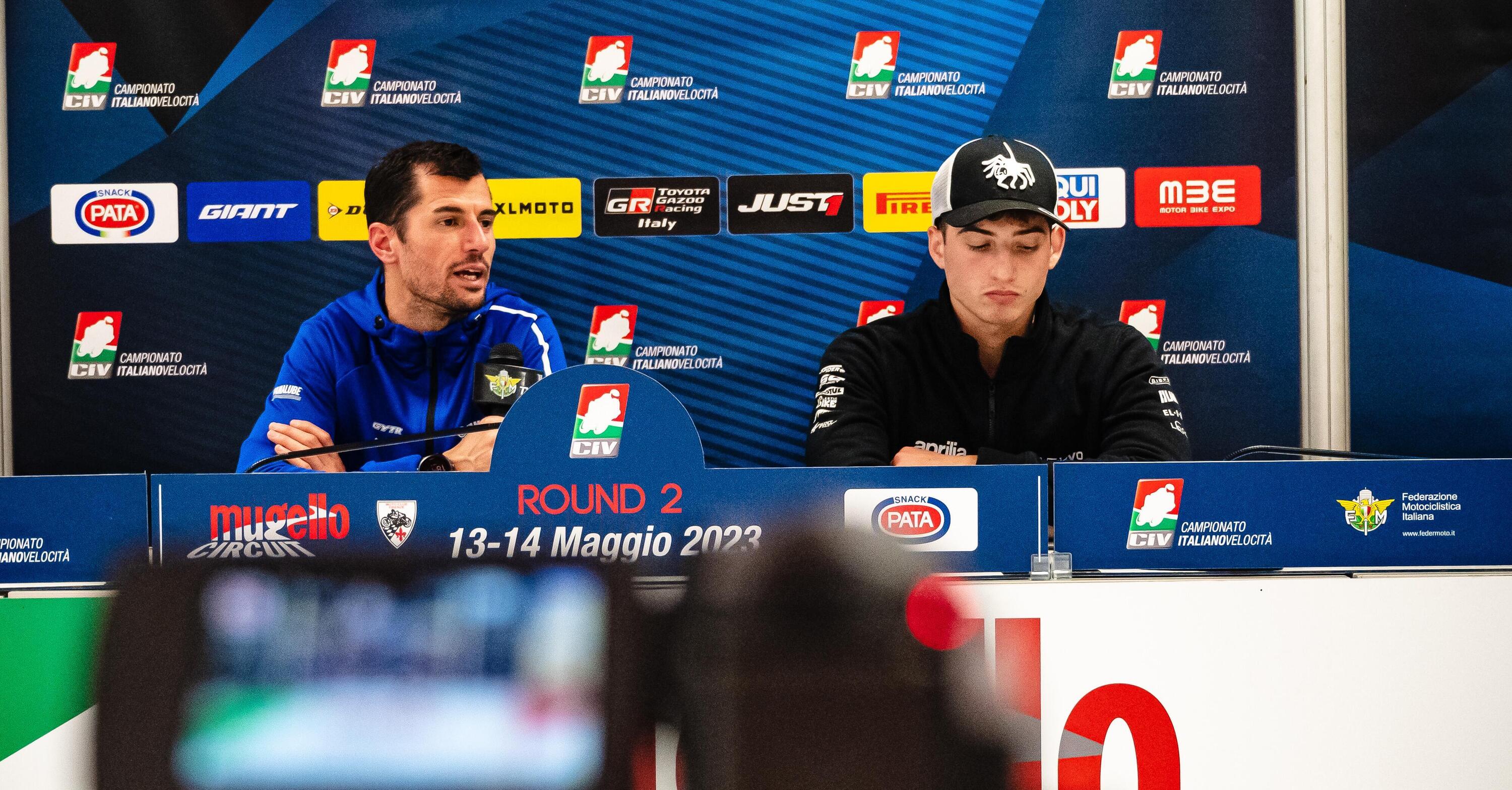 CIV 2023. Mugello: le interviste del Venerdì - Bernardi, Corsi, Carraro ...