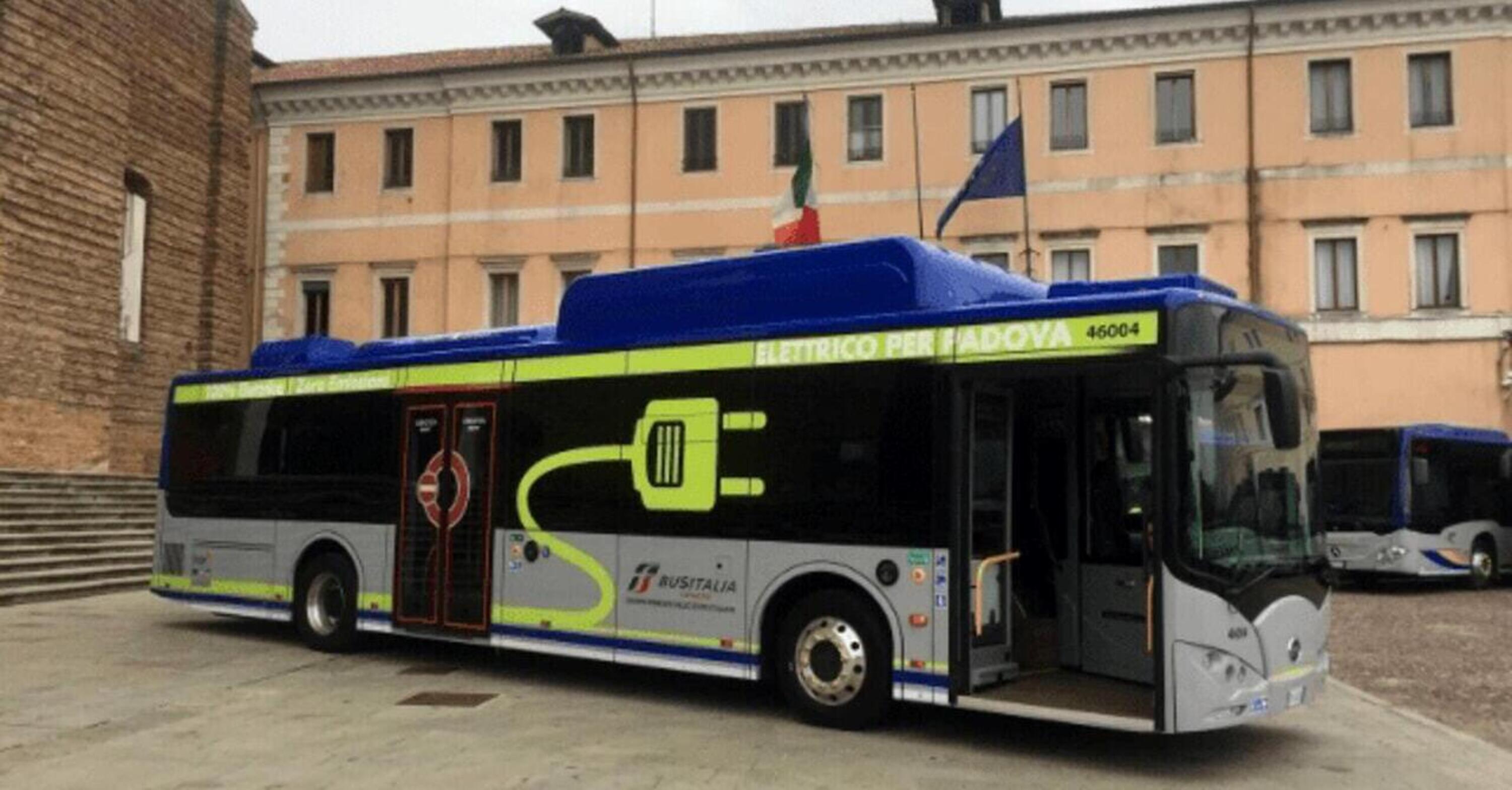 Padova: bus elettrici Yuton fermati e controllati, sospeso il servizio ...