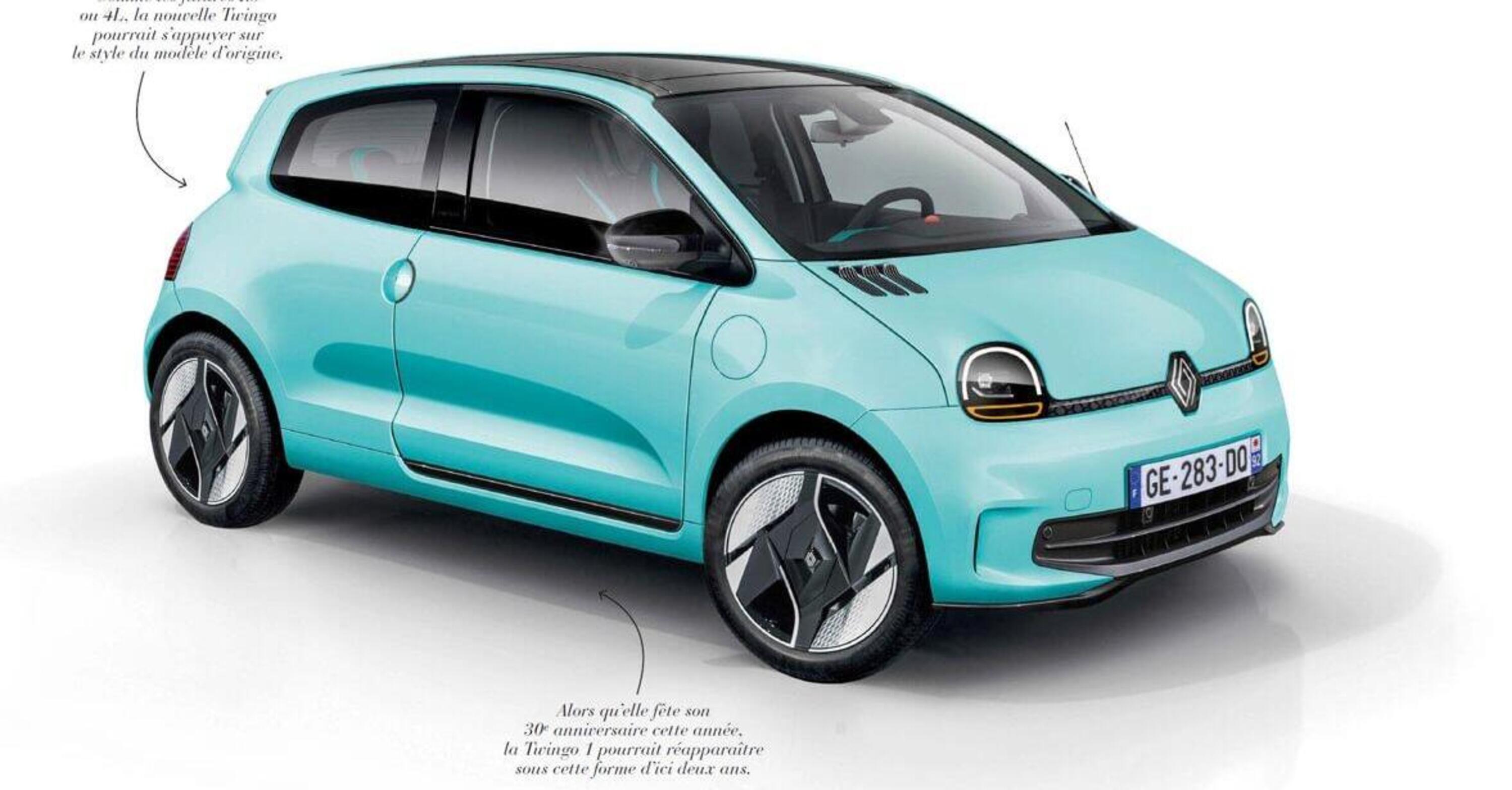 Renault Twingo: ecco il render della nuova generazione - Elettrico ...