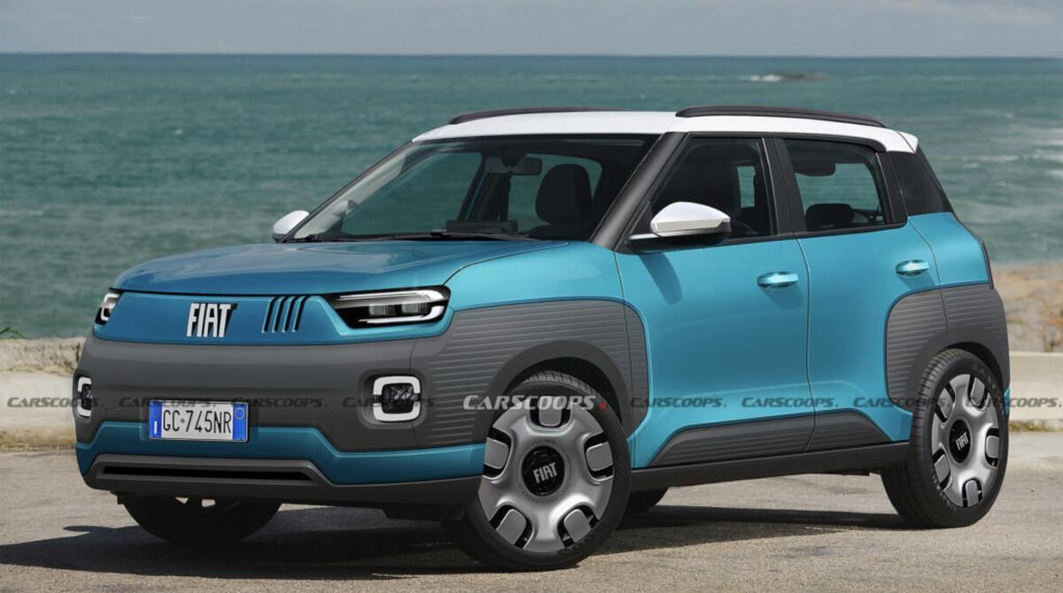 Fiat Panda Elettrica, ecco il nuovo render della BEV “democratica ...