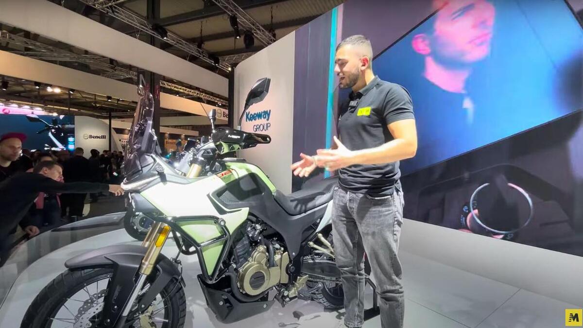 Eicma 2023. MBP svela la T502X: la nuova adventure A2. Caratteristiche ...