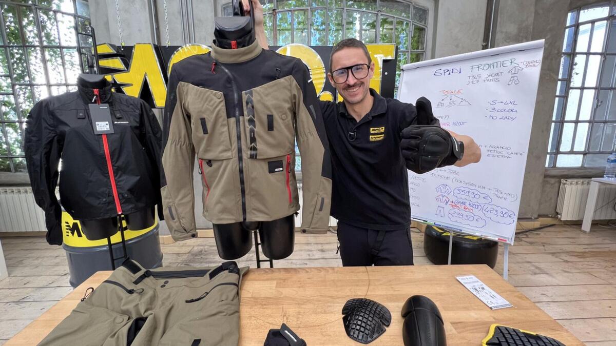 SPIDI Frontier: il completo totale con molti ok! [VIDEO] - Accessori ...