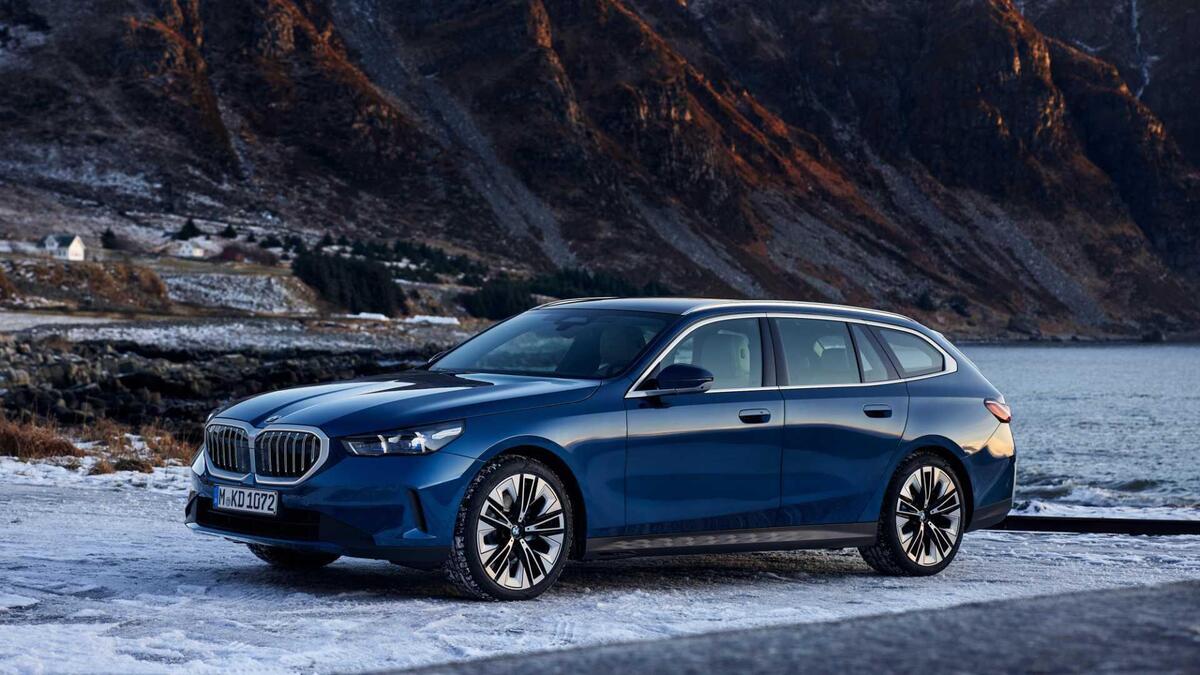 BMW Serie 5 Touring 540d 48V xdrive MSport auto: prezzo e scheda ...