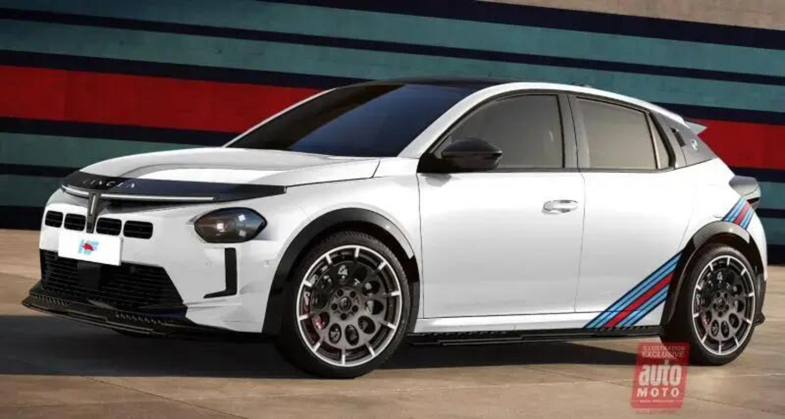 Lancia svela il logo HF, nel 2025 arriva la nuova Ypsilon da 240 Cv ...