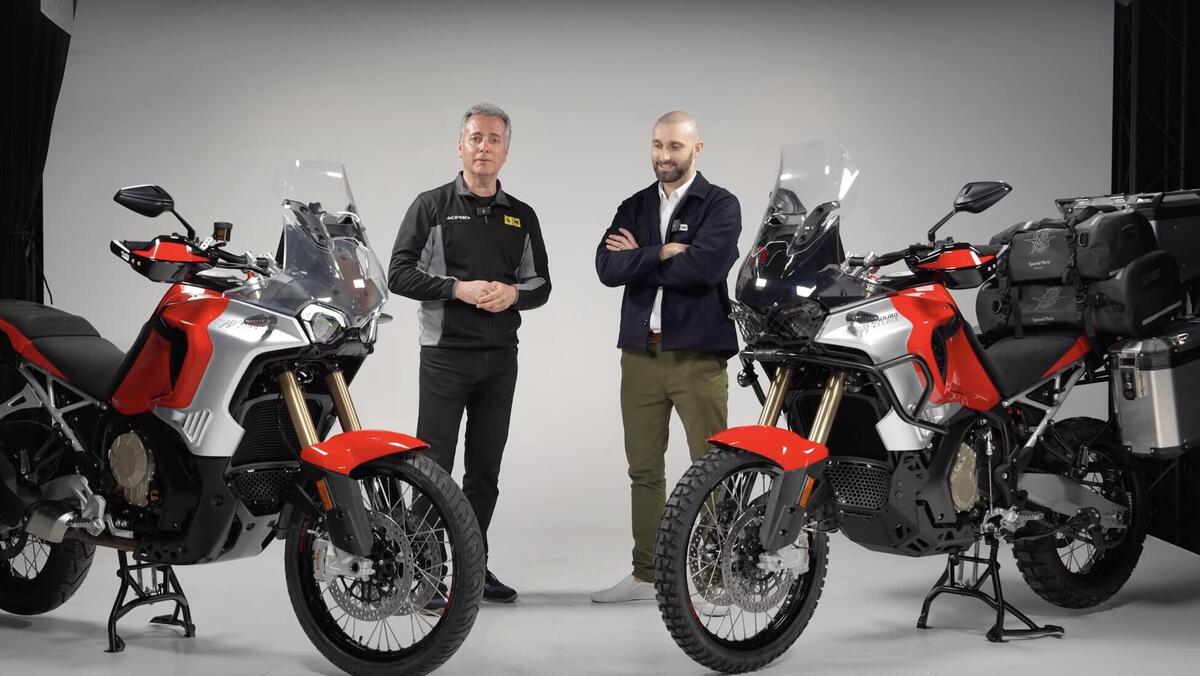 Prova MV Agusta Enduro Veloce... Chi è il suo designer? [VIDEO] - Prove ...