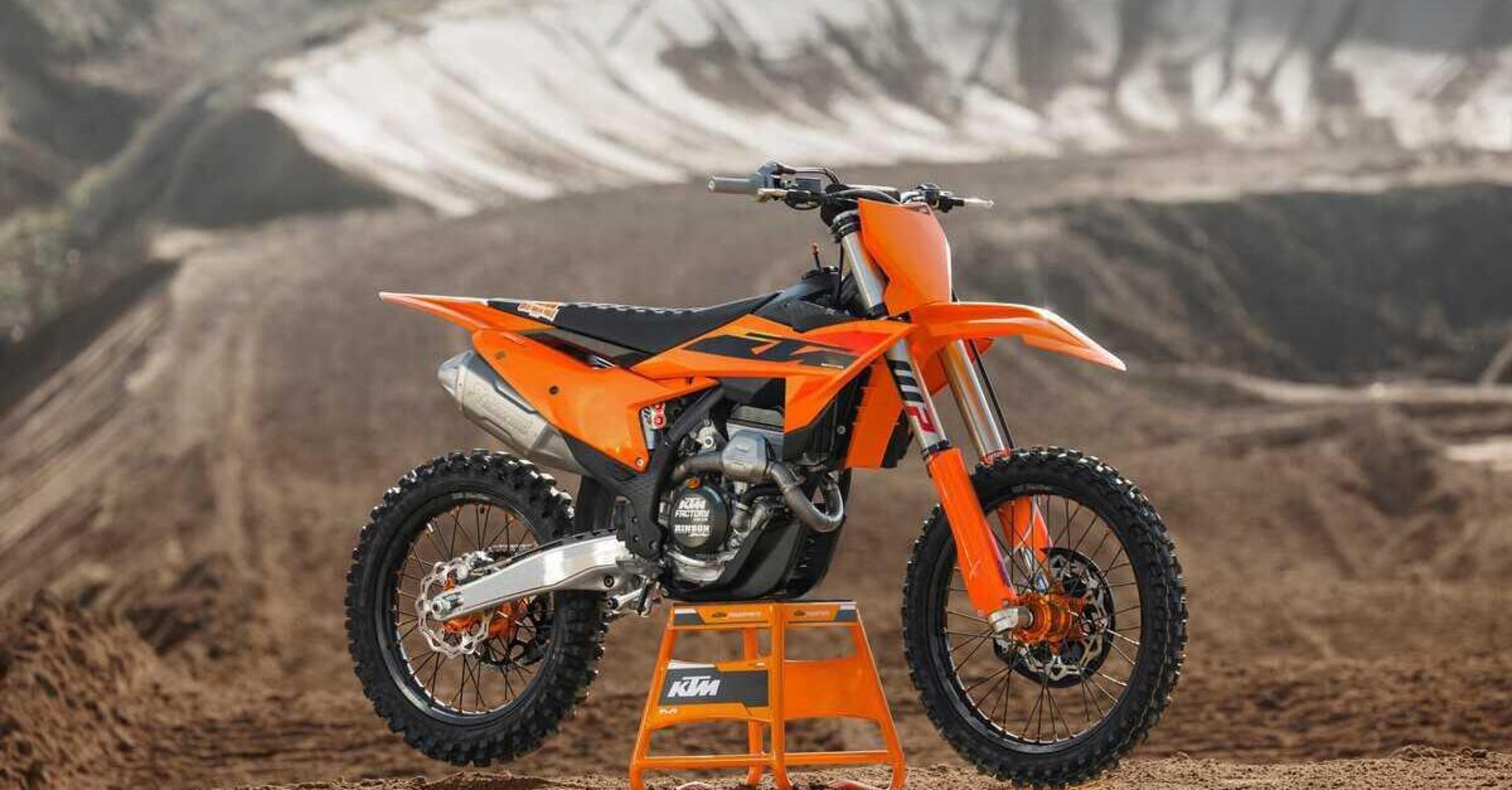 KTM presenta i nuovi modelli Motocross SX 2025 - News - Moto.it