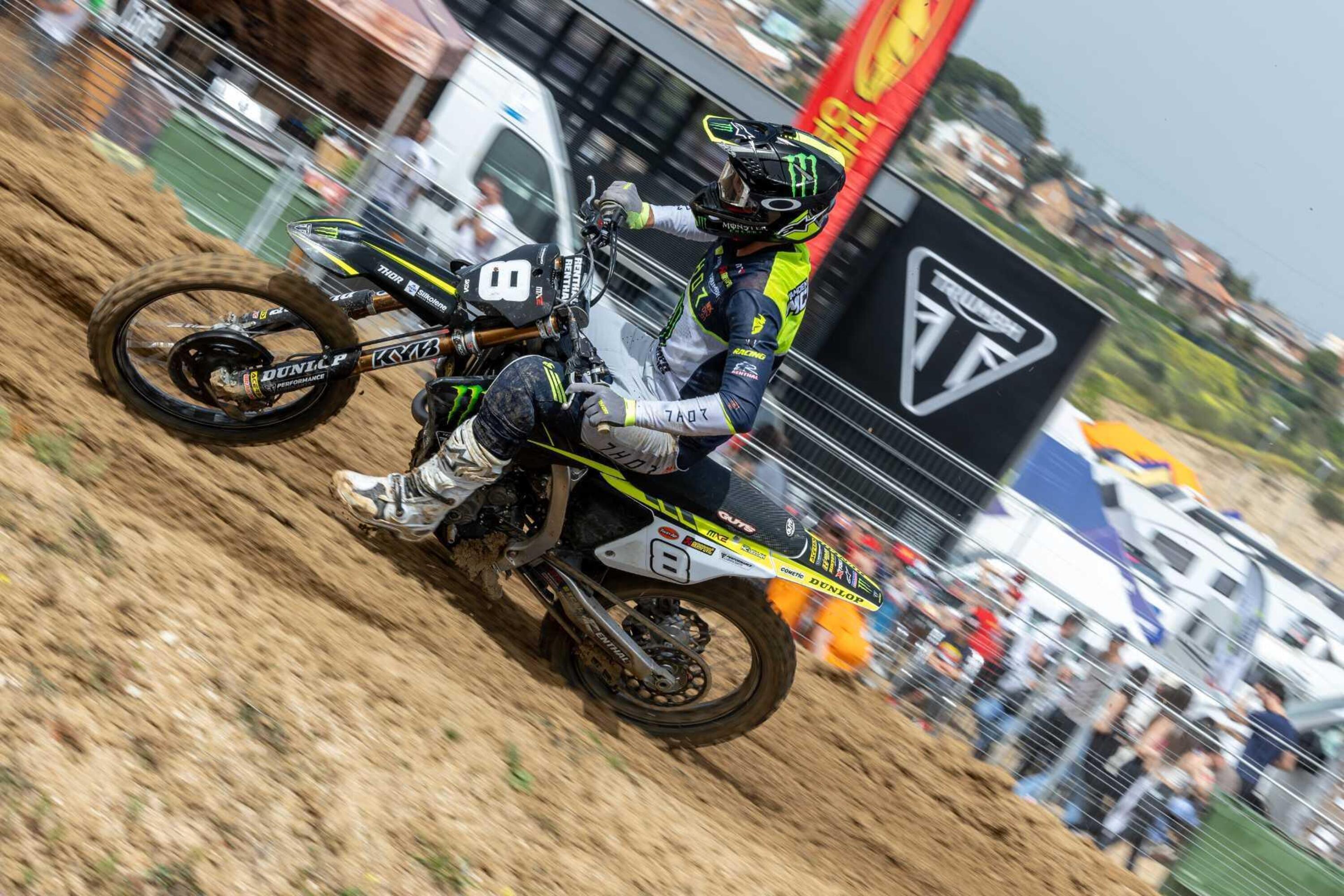MX2, GP Sardegna 2024. La Triumph TF250-X sale di nuovo sul podio ...