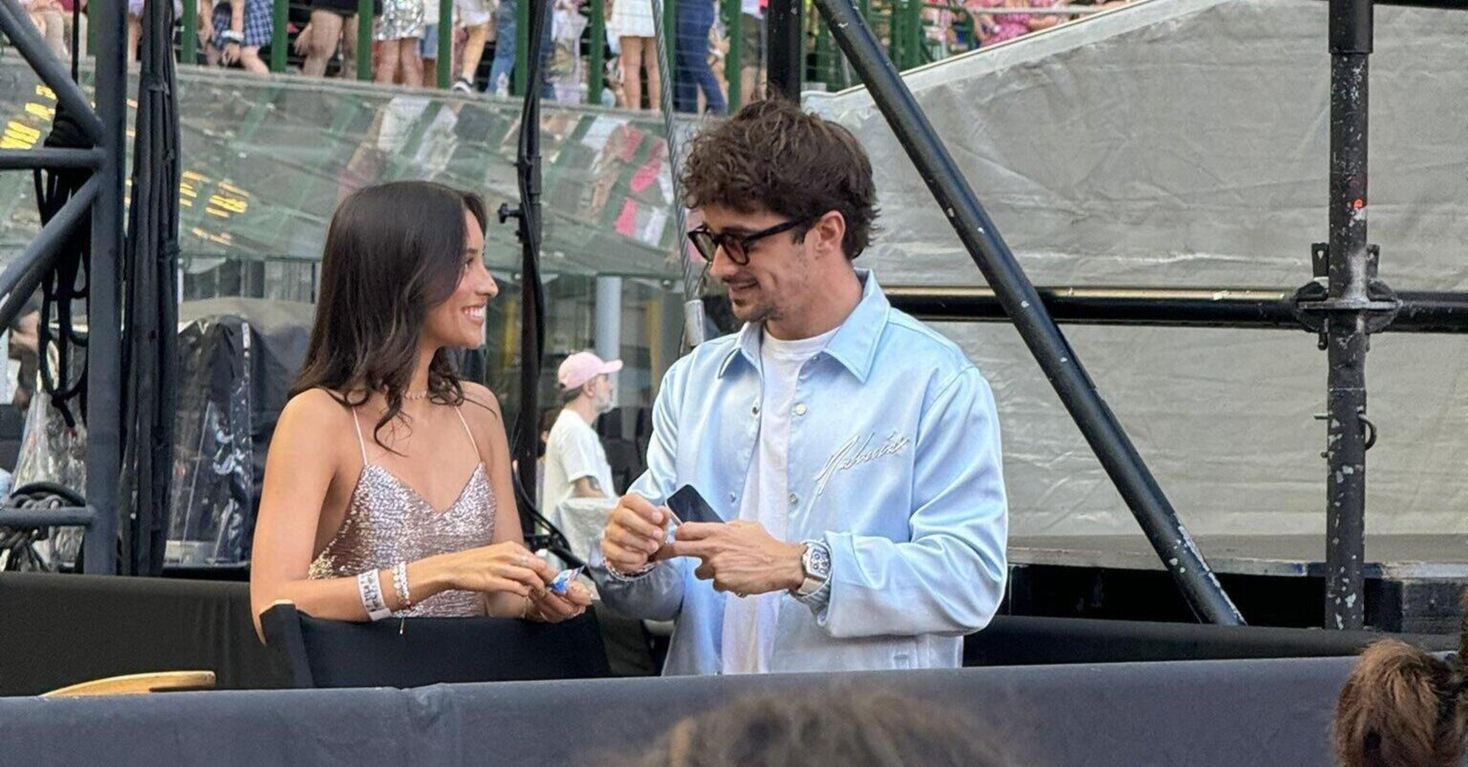 F1. Leclerc e Gasly al concerto di Taylor Swift a Milano, Russell e ...