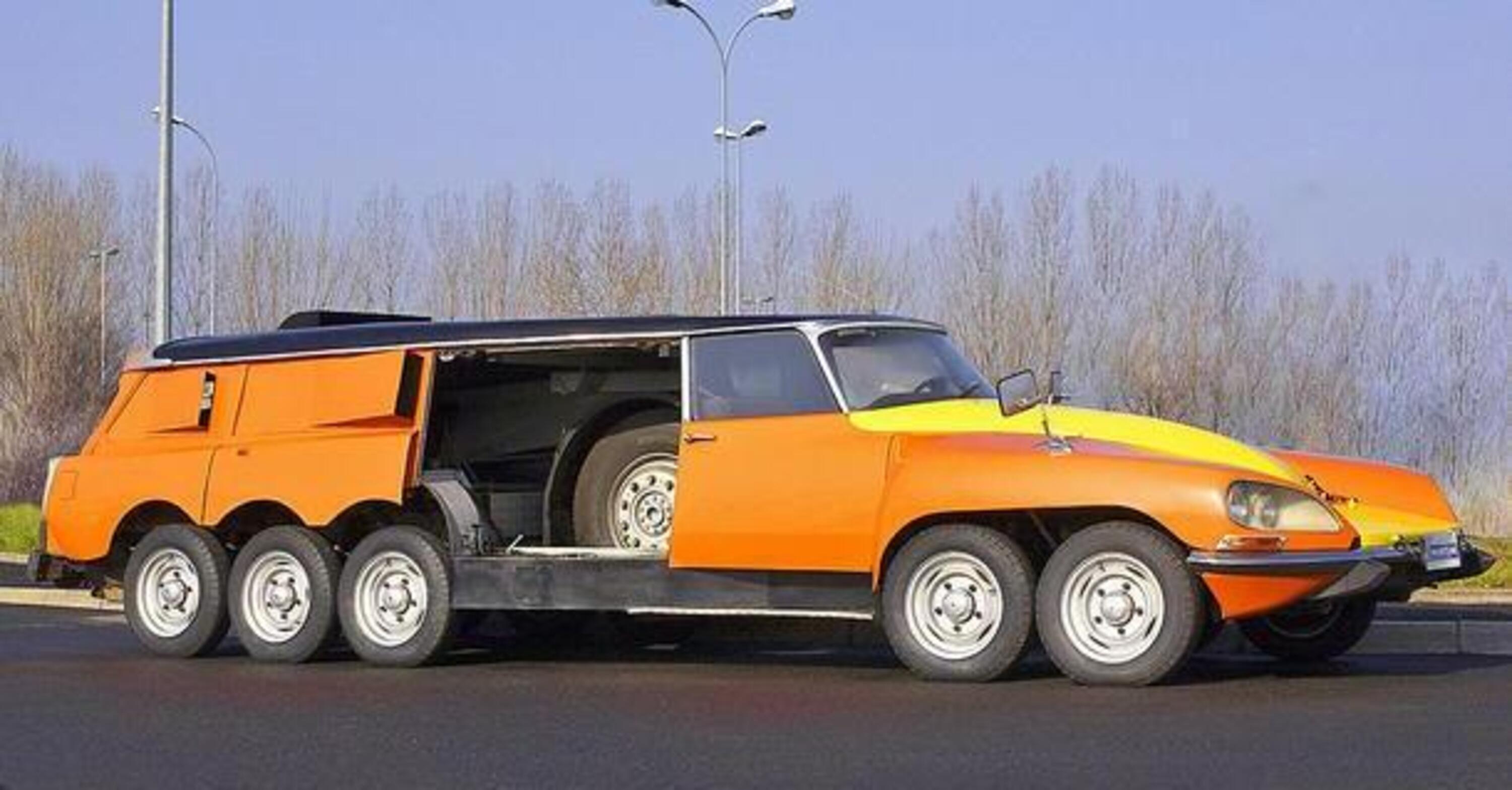 La Citroen DS PLR "Centipede", uno strano mezzo che serviva per provare ...