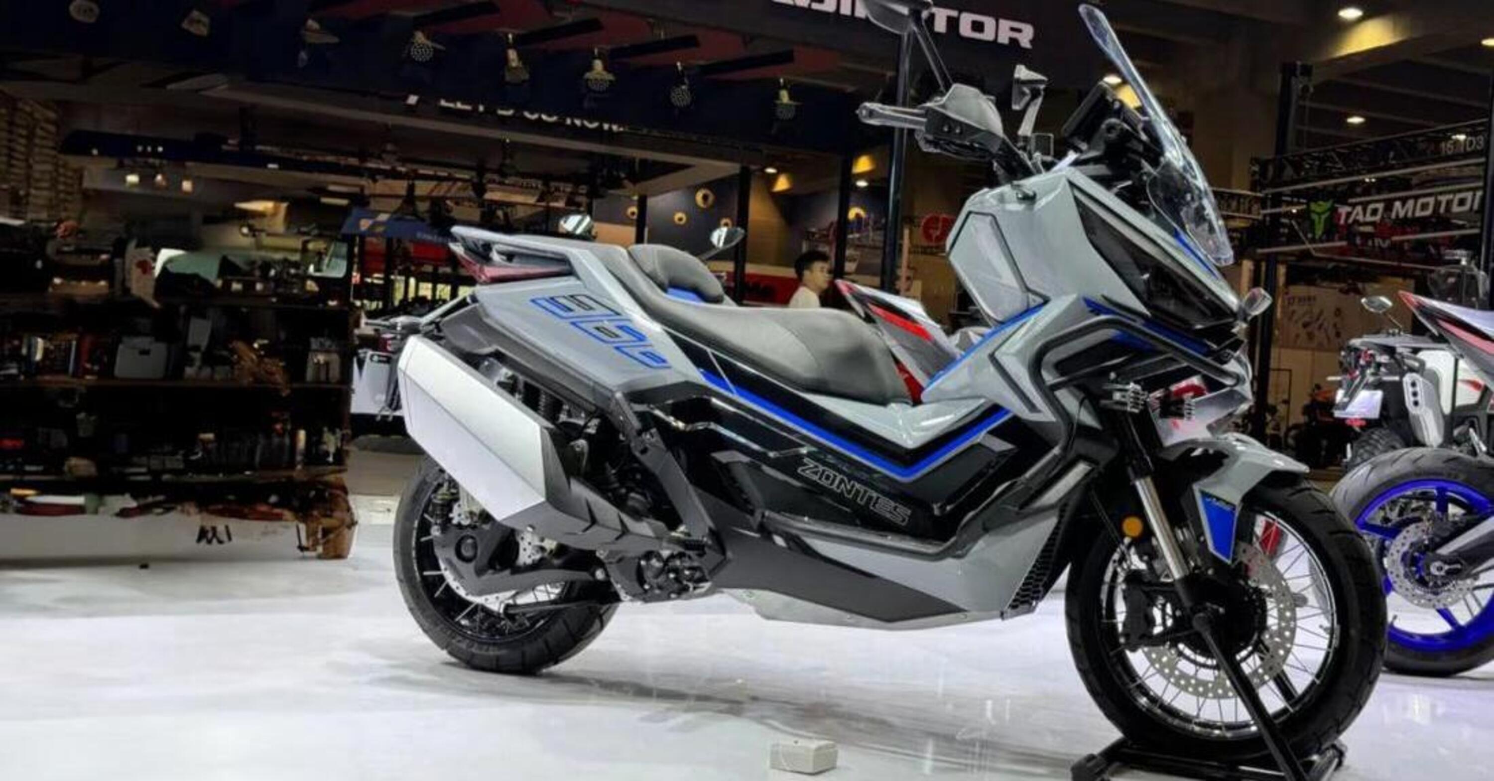 Zontes 368G ADV, Scooter adventure con radar e telecamere - News - Moto.it