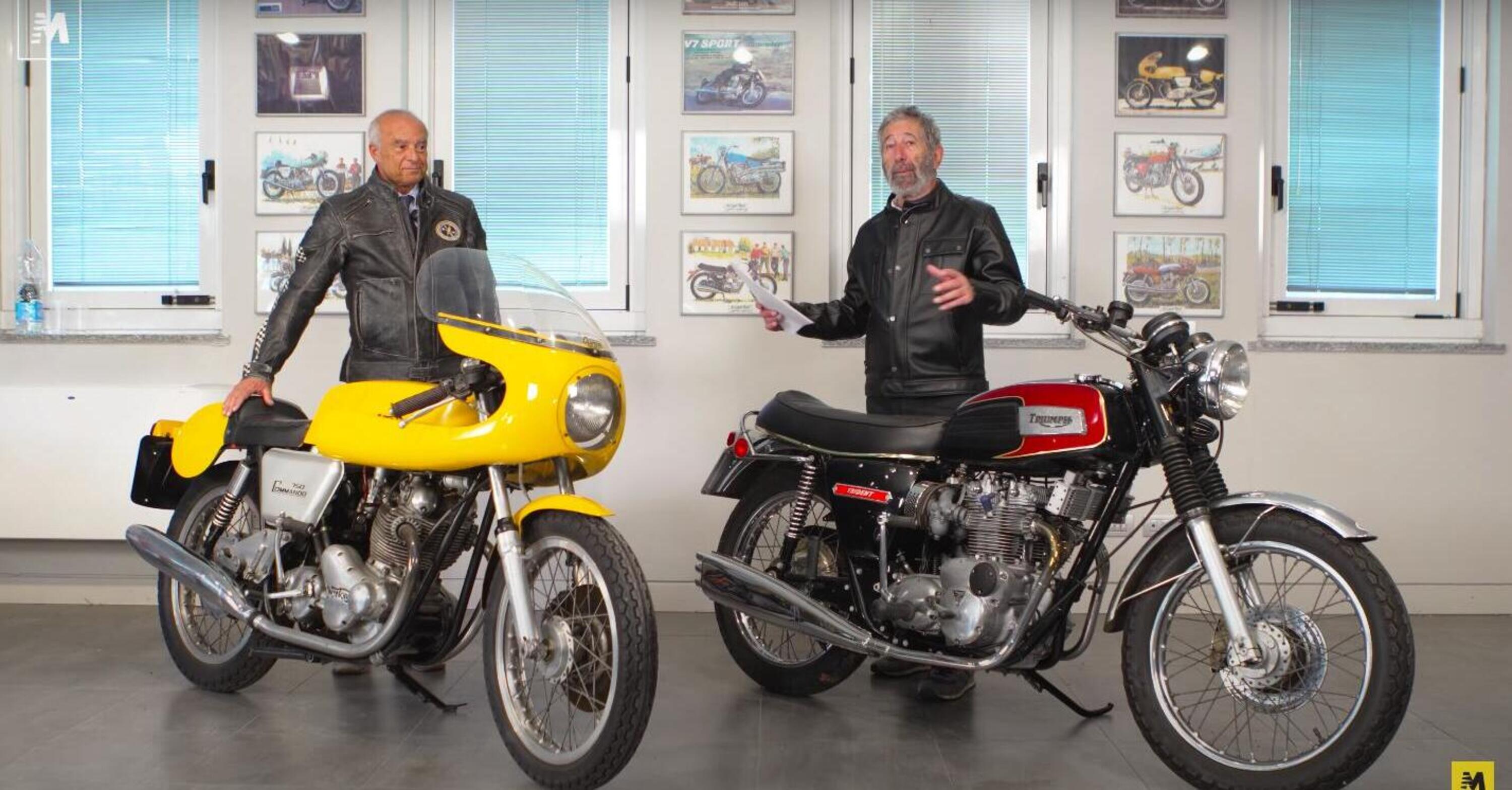 Norton 750 PR e Triumph 750 Trident: l'evoluzione e il restauro [VIDEO ...