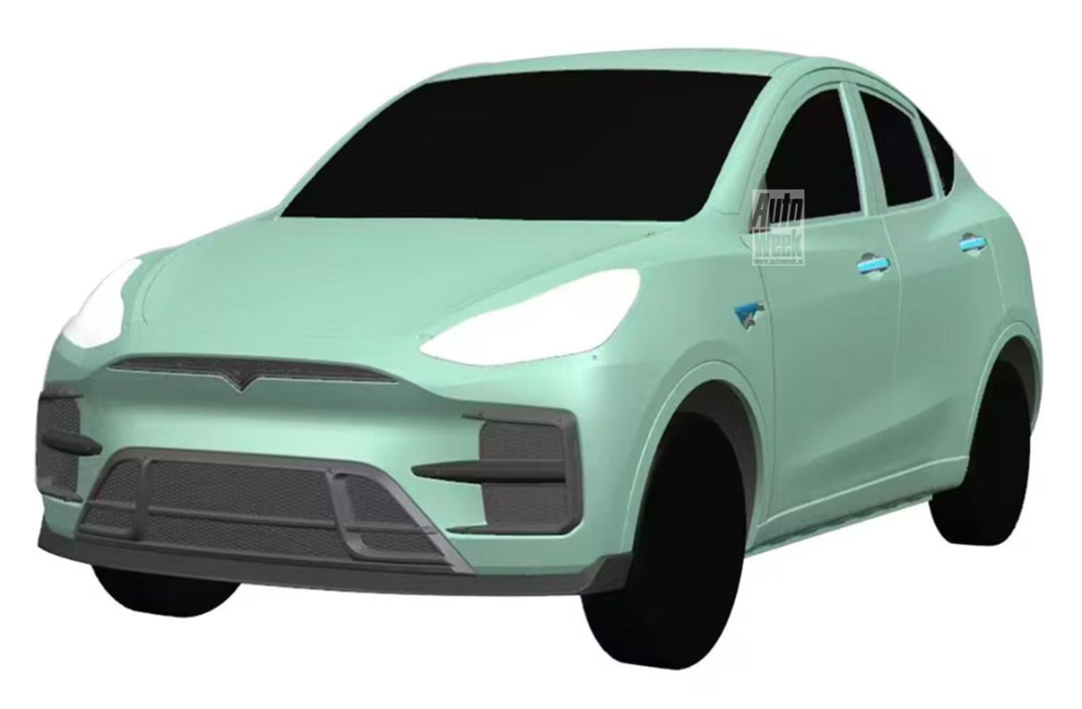 E questa mini Tesla Model Y da dove salta fuori? Il brevetto misterioso ...