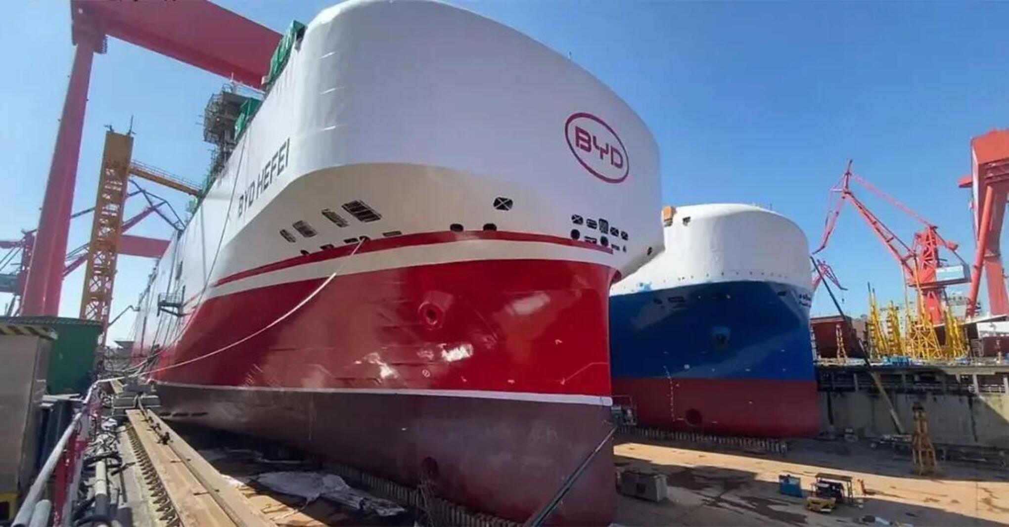 Settemila alla volta: così BYD trasporta le auto nella nuova nave Ro-Ro ...