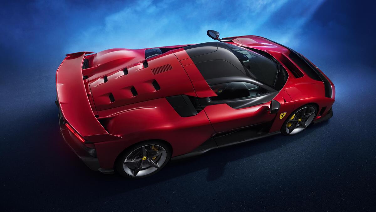 Nuova Ferrari F80: la supercar con V6 ibrido a quota 1200 cavalli ...