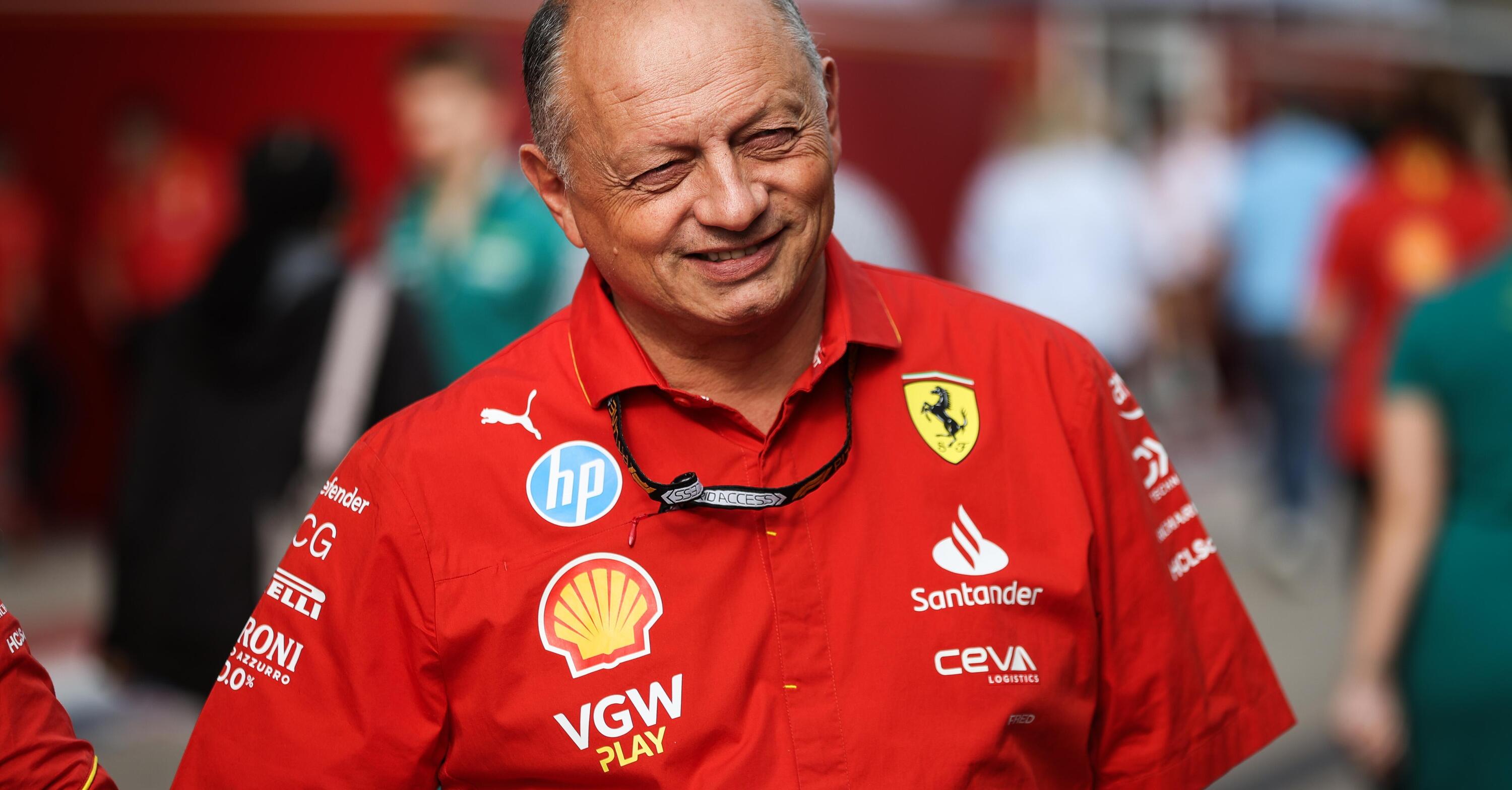 F1. Fred Vasseur cerca di mantenere la calma nel box Ferrari: "Cinque ...