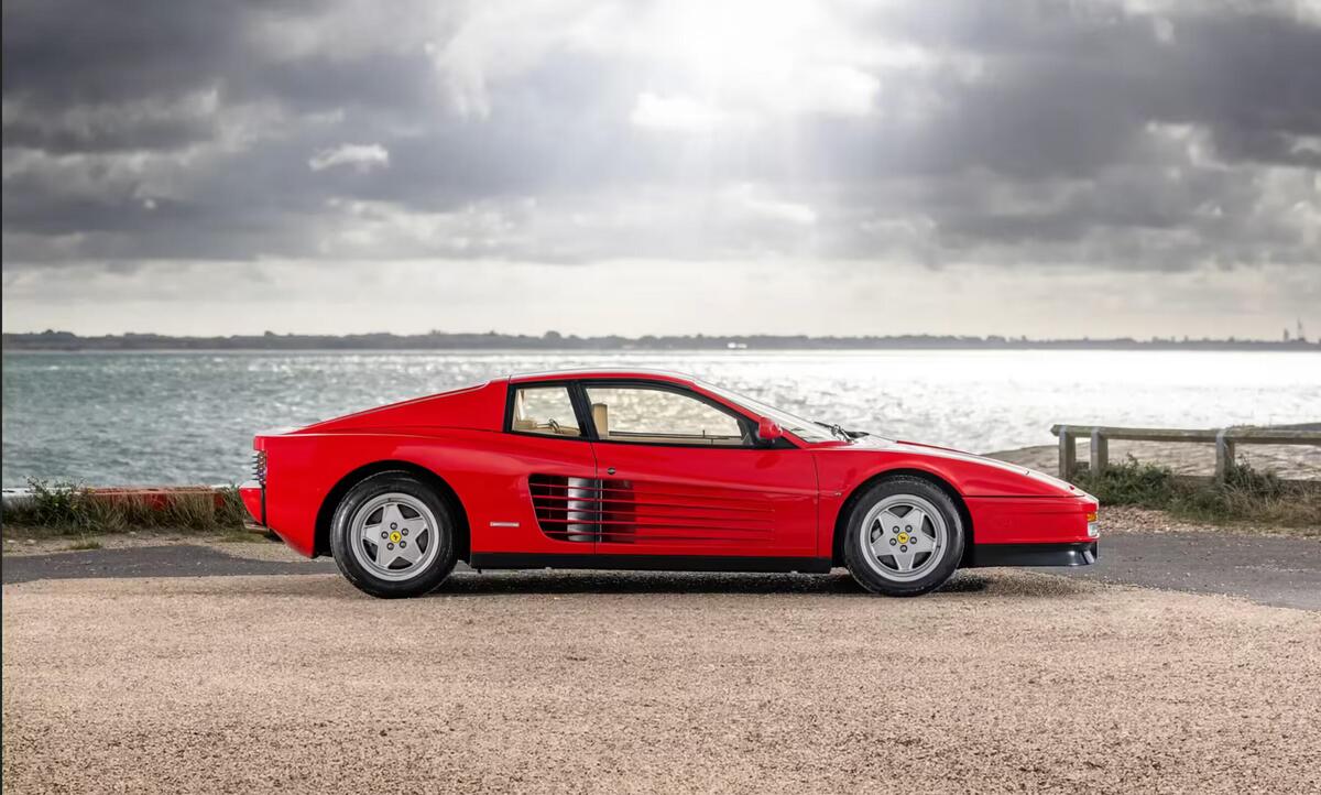 Nigel Mansell: la sua Ferrari Testarossa venduta all’asta a 200.000 ...