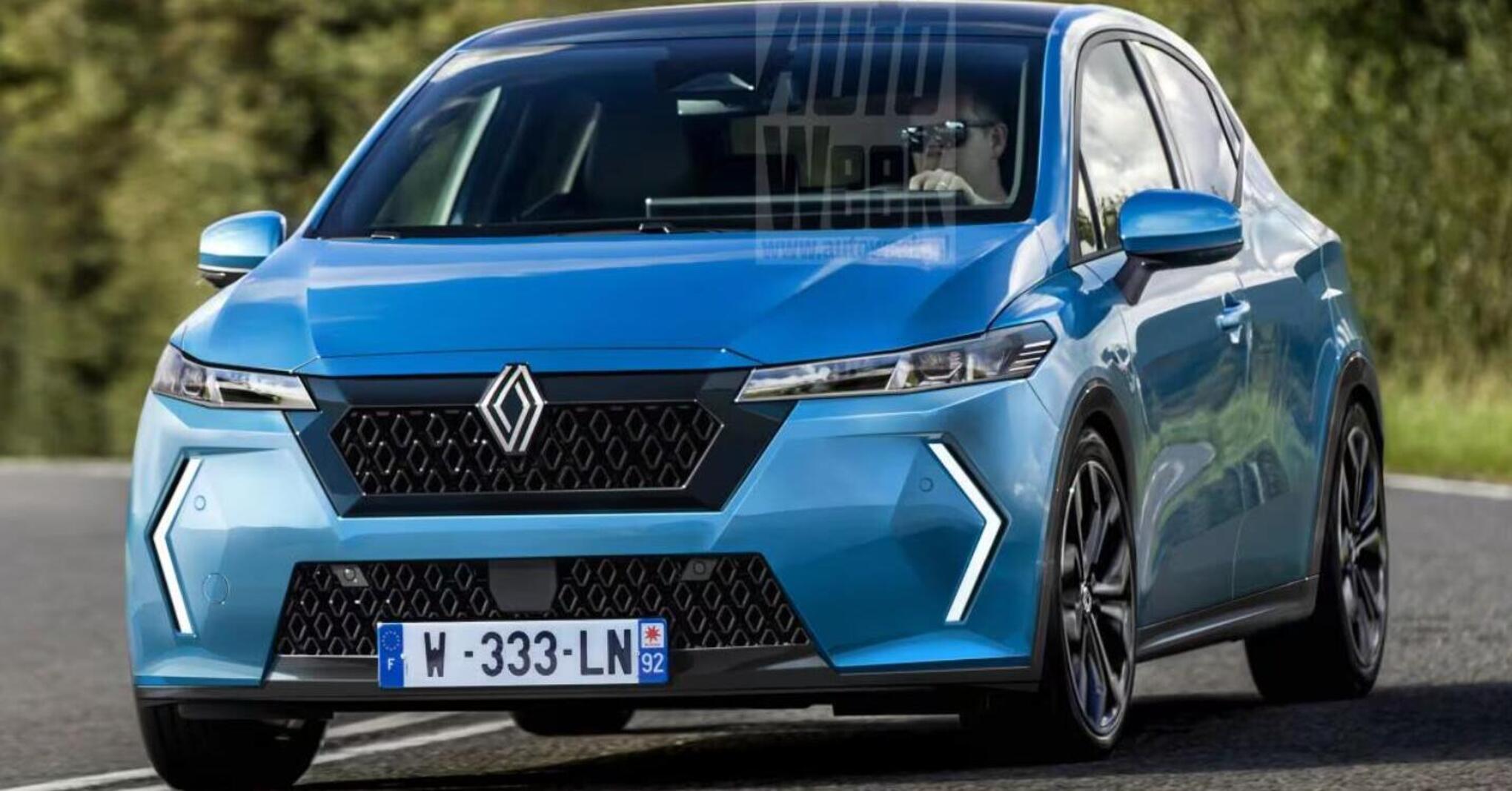 Renault Clio 2025: il render che rompe con il passato, ecco tutto quello che sappiamo - News ...