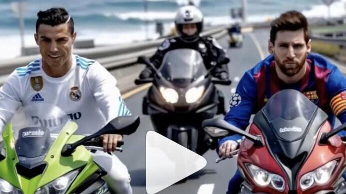 Messi e Ronaldo, in moto grazie all’intelligenza artificiale [VIDEO ...