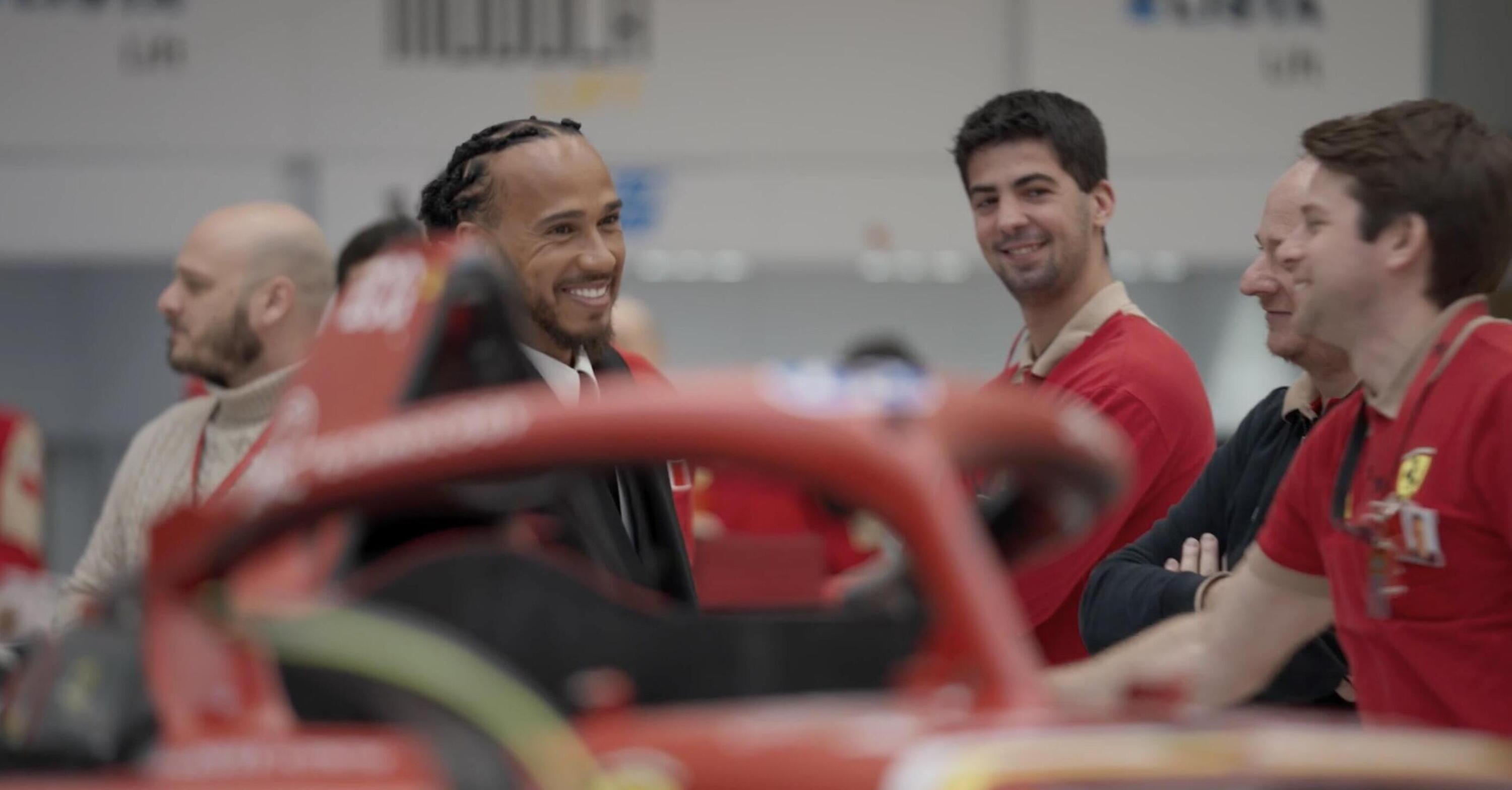 F1. L'incontro con la squadra e la presentazione a tutti i membri di ...