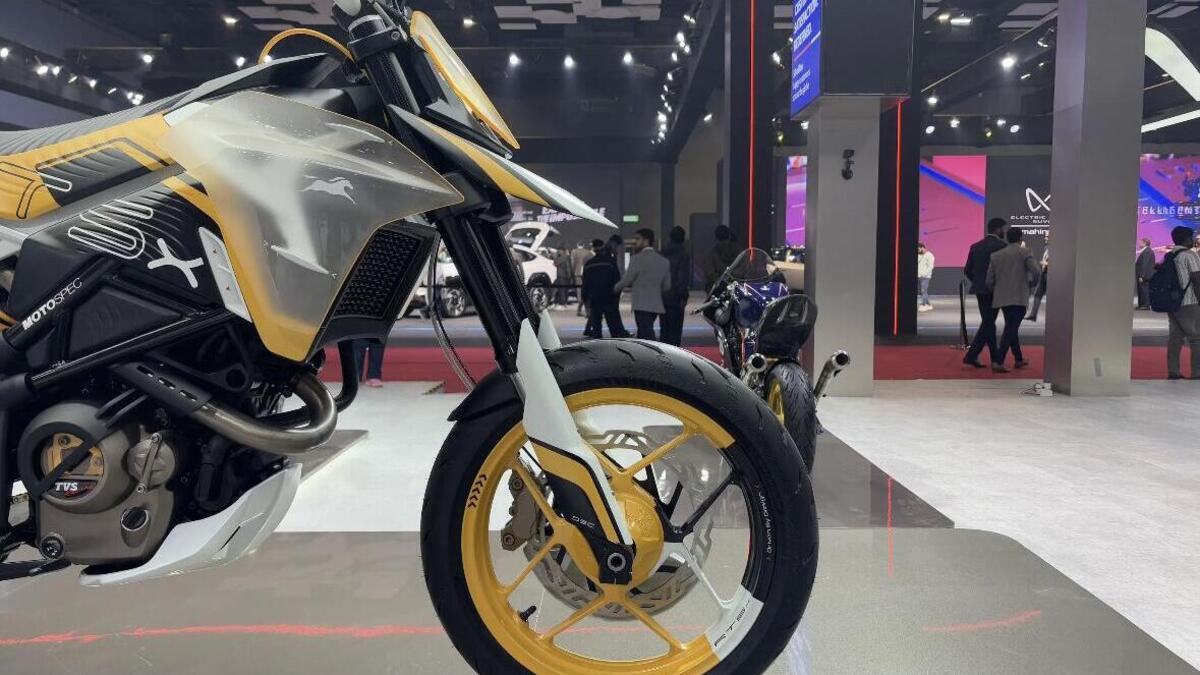 TVS RTS X Supermoto: l’azienda indiana svela un concept che punta al ...
