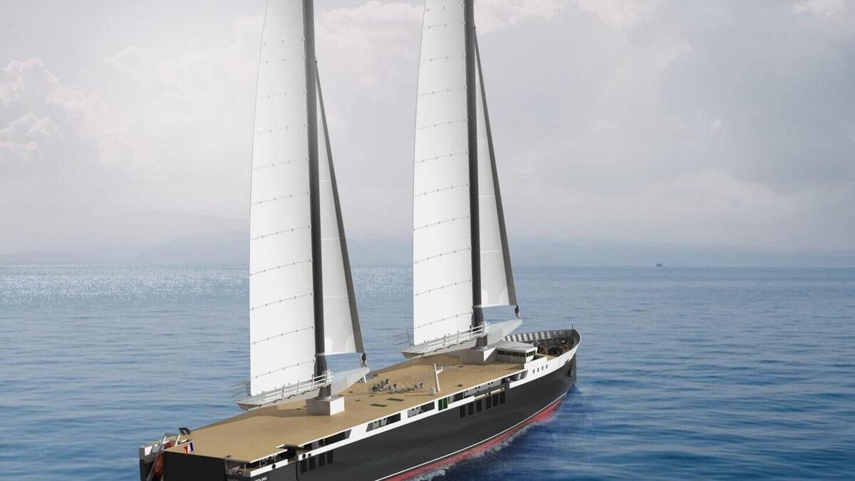 La prima nave RoRo a vela ripiegabile, anche per le auto: primi clienti ...