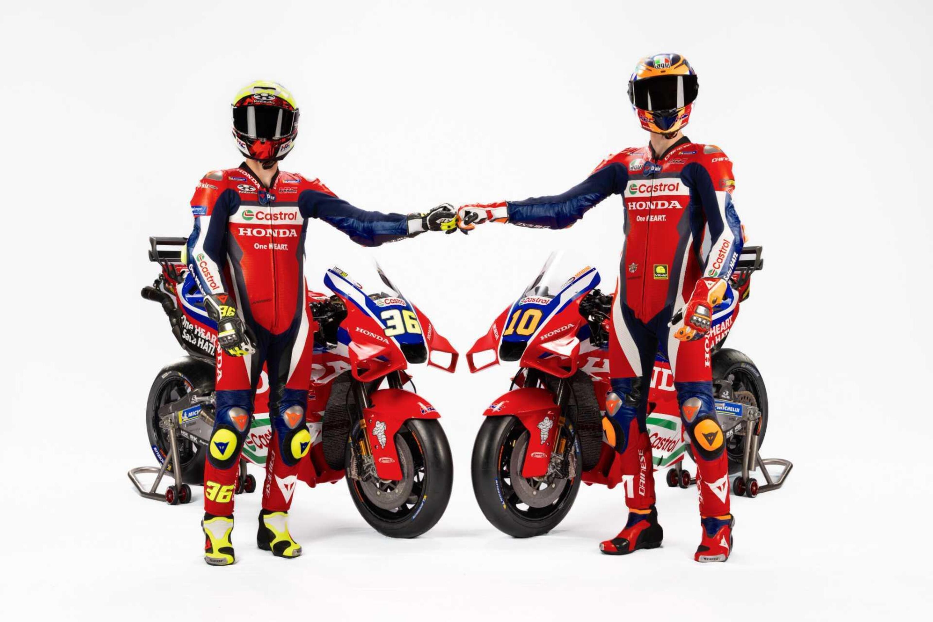 MotoGP 2025. Presentazione del team Honda HRC, nuove livree senza ...