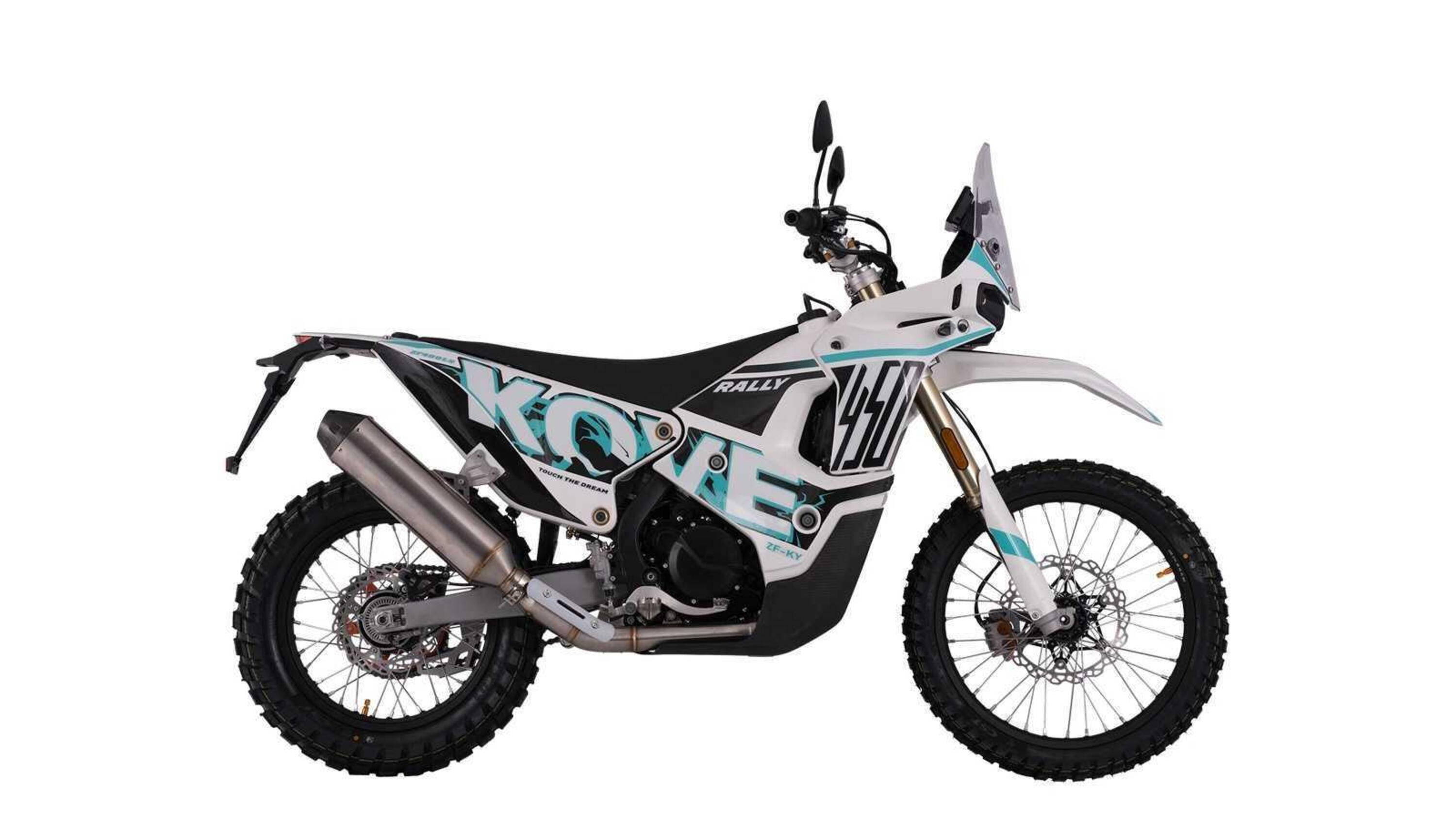 Kove 450 Rally High (2025), prezzo e scheda tecnica - Moto.it