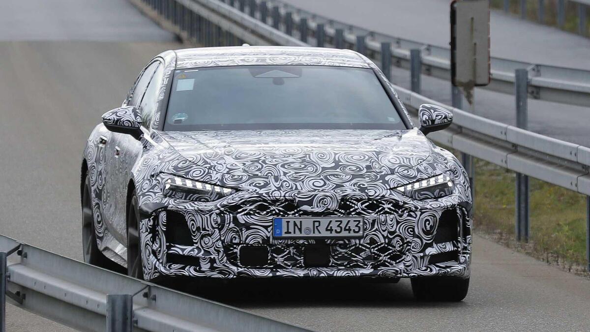 Audi RS5 2026: sarà la più aggressiva, avvistato il prototipo [Foto ...