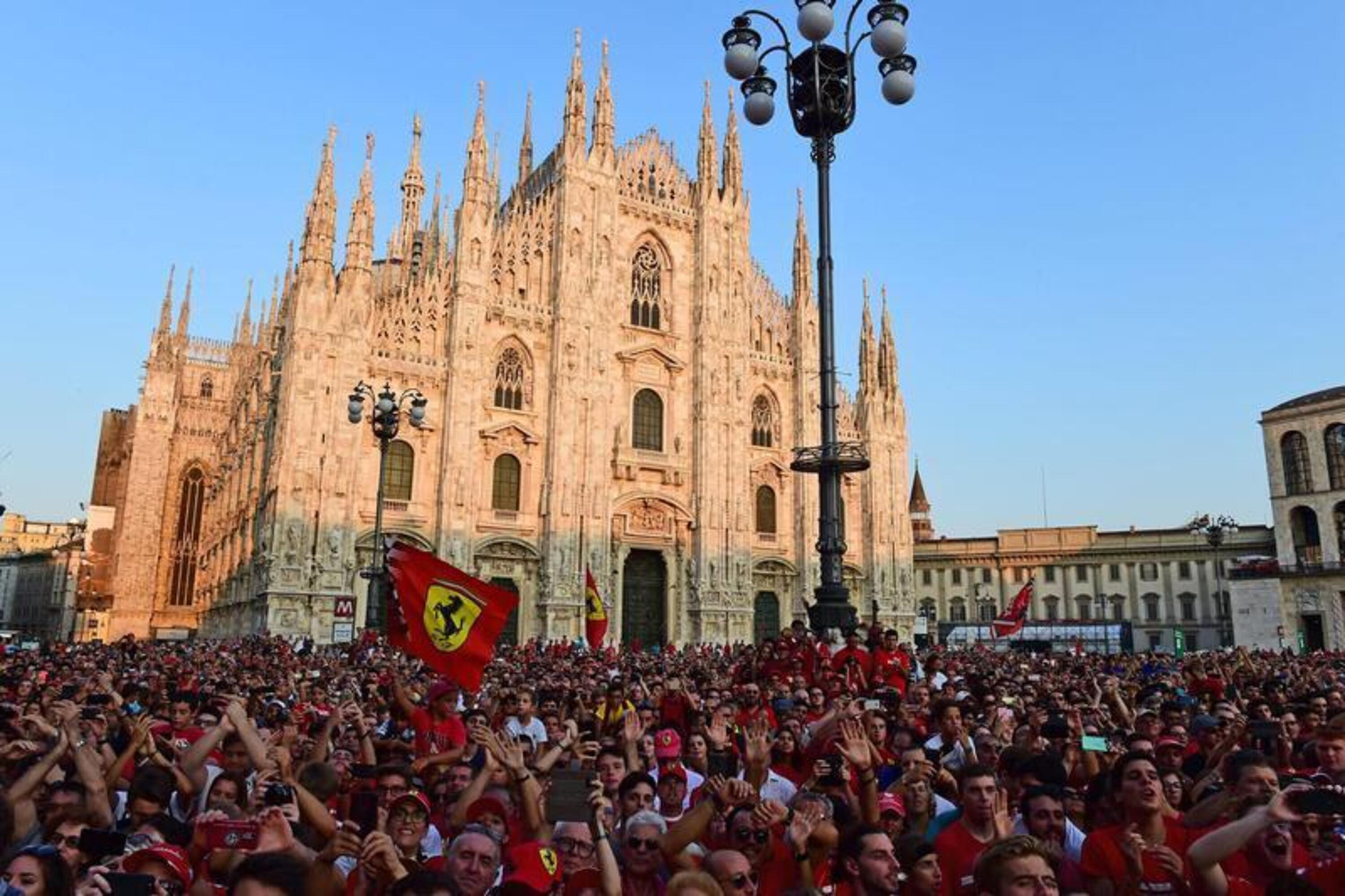 F1. Ferrari conquista Milano: tutte le informazioni, le strade e le ...
