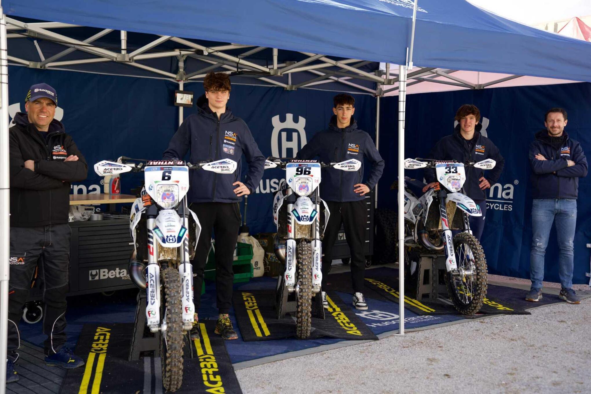 NSA Motors Racing Team al debutto agli assoluti d'Italia Enduro - News - Moto.it