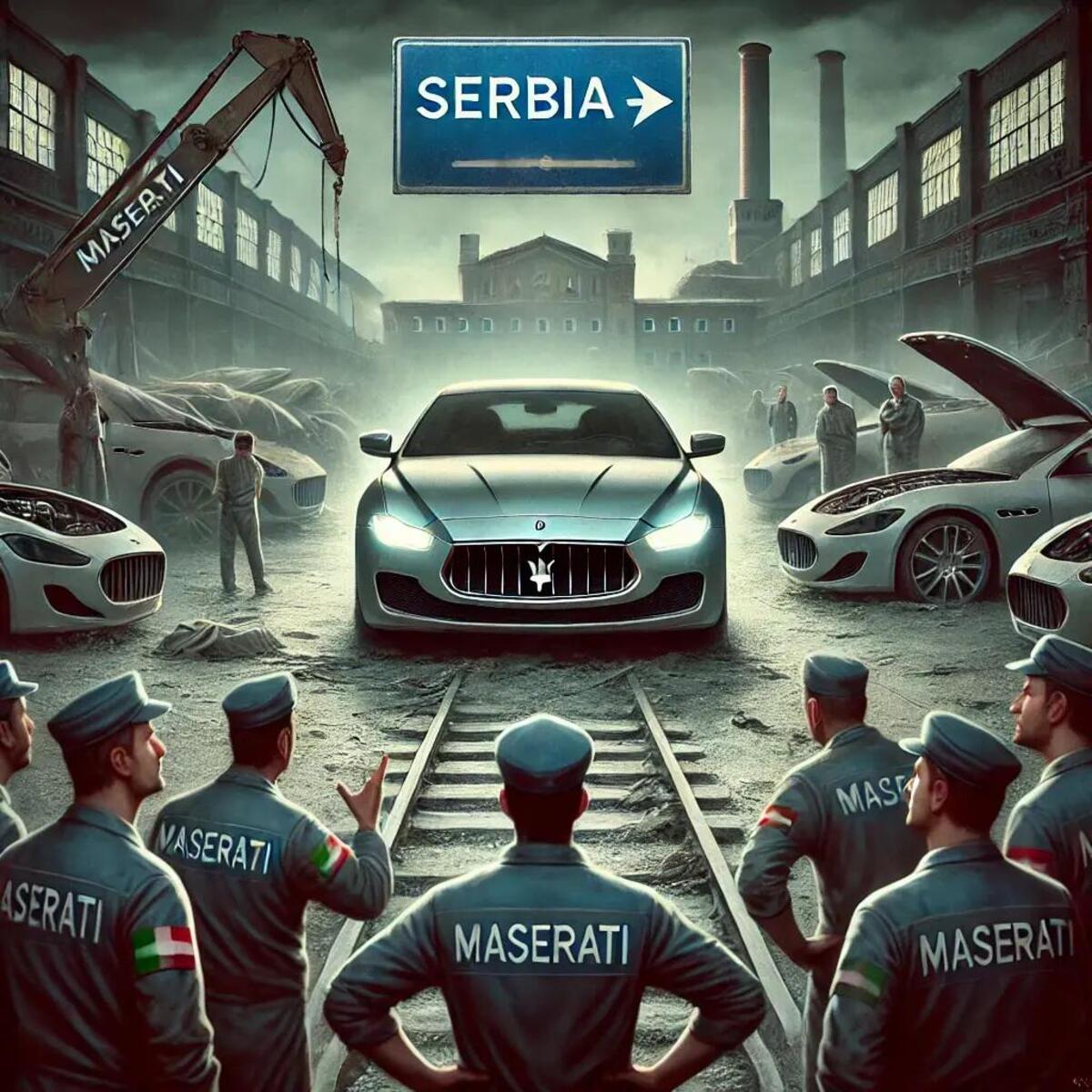 Maserati in crisi: Stellantis manda gli operai italiani in Serbia per ...