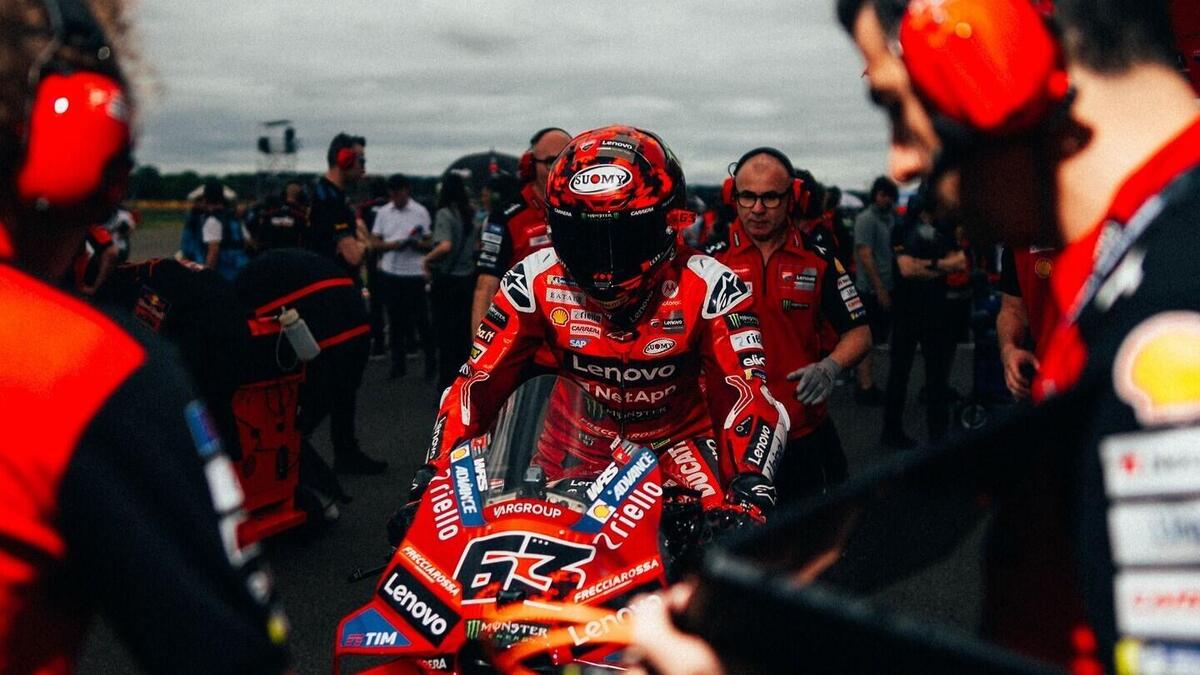 MotoGP 2025. Pecco Bagnaia dopo il GP di Argentina ha fatto riferimento ...