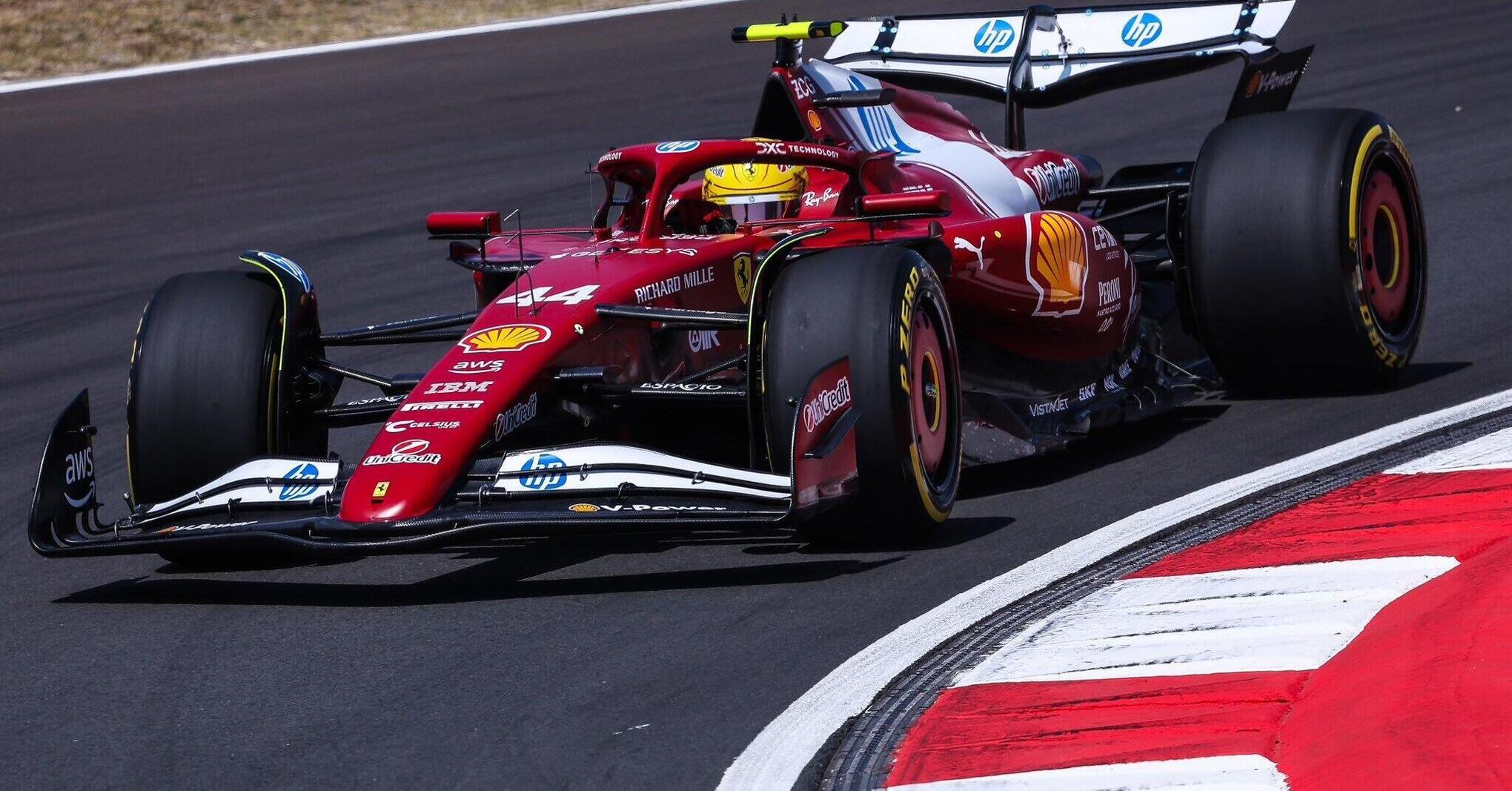 F1. GP Cina 2025, Lewis Hamilton ottiene la sua prima pole con Ferrari ...